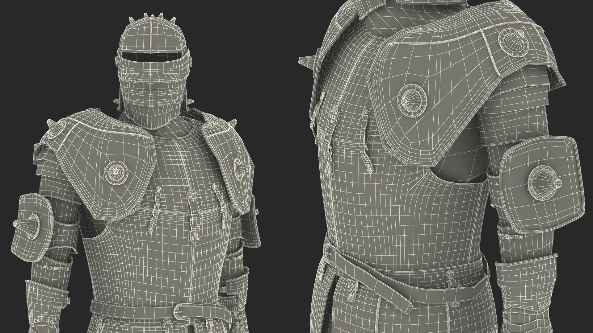 Traditional Knight Armor Suit 3D Model - TurboSquid 2215043
