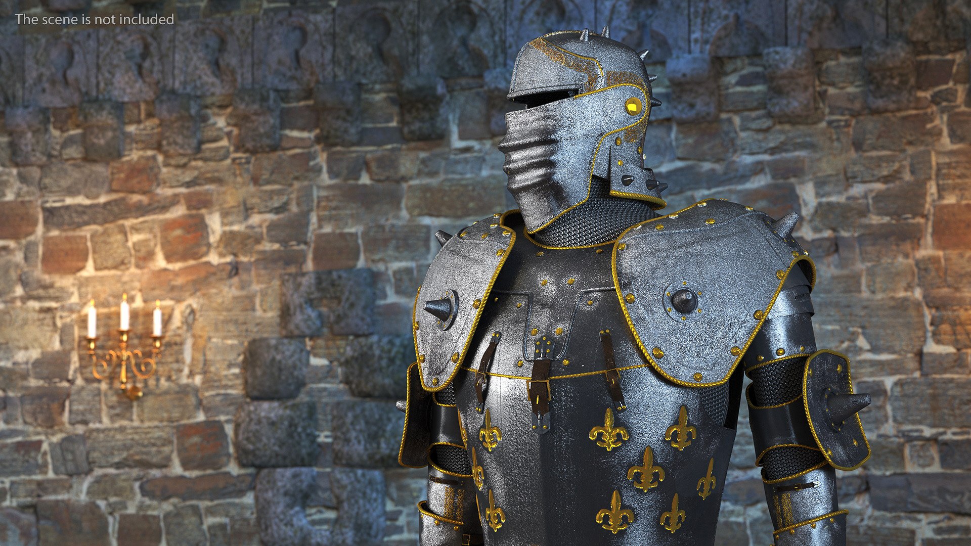 Traditional Knight Armor Suit 3D Model - TurboSquid 2215043