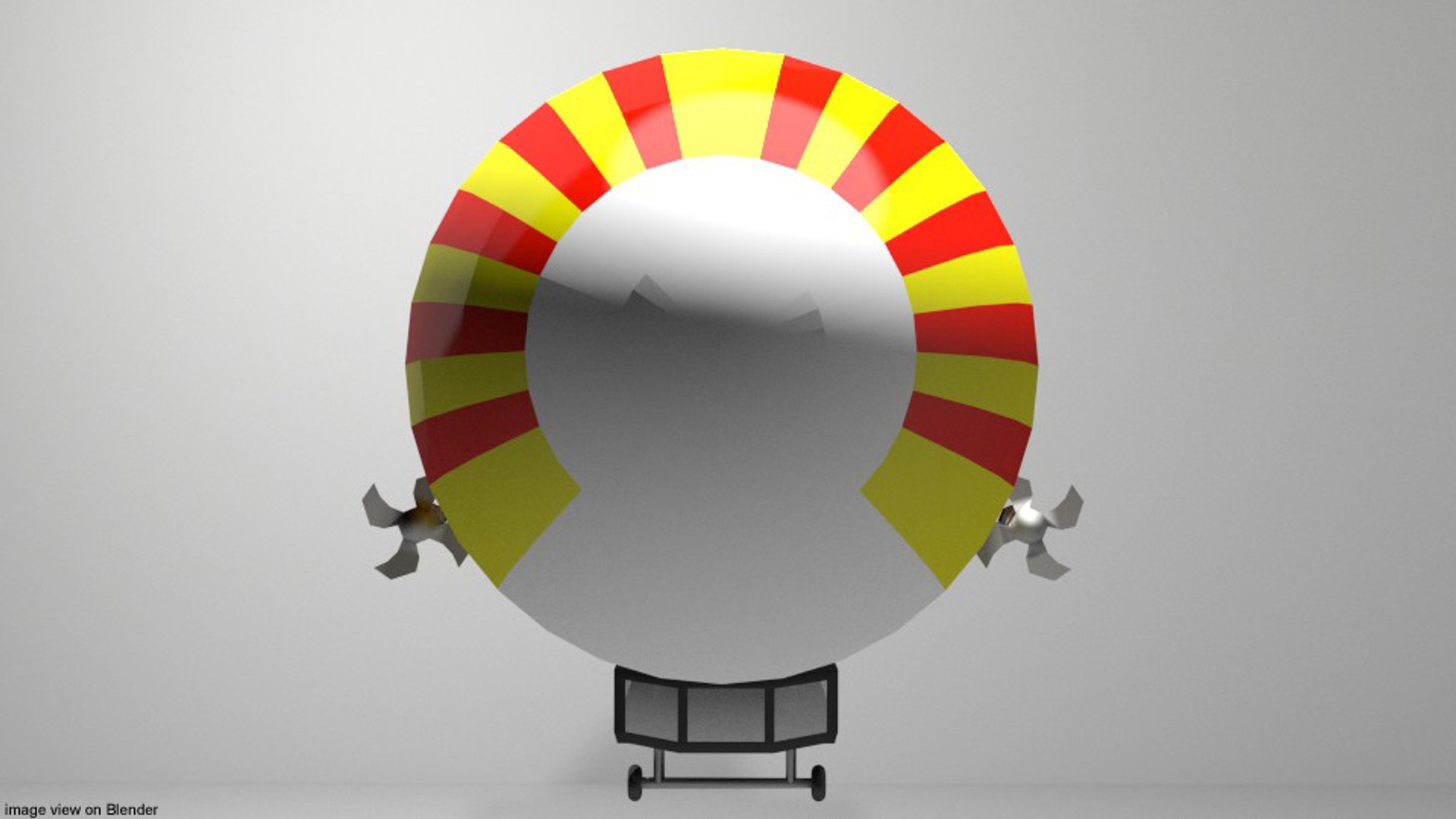 3D Commercial Zeppelin - TurboSquid 1189666