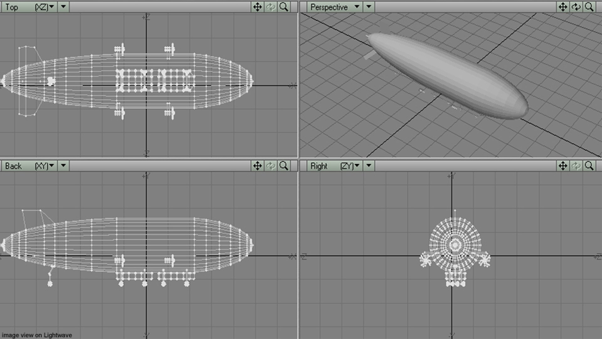 3D Commercial Zeppelin - TurboSquid 1189666
