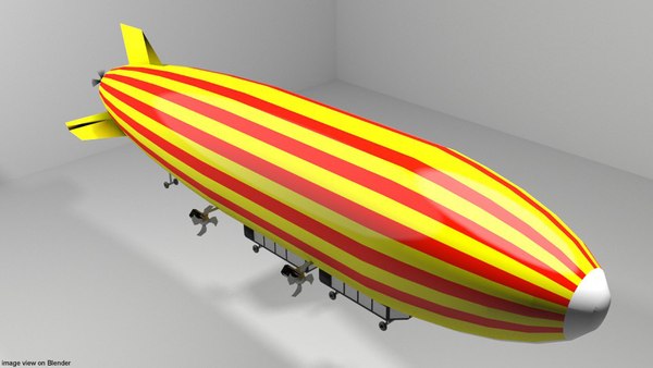 modelo 3d Zepelín - Comercial - TurboSquid 1189666