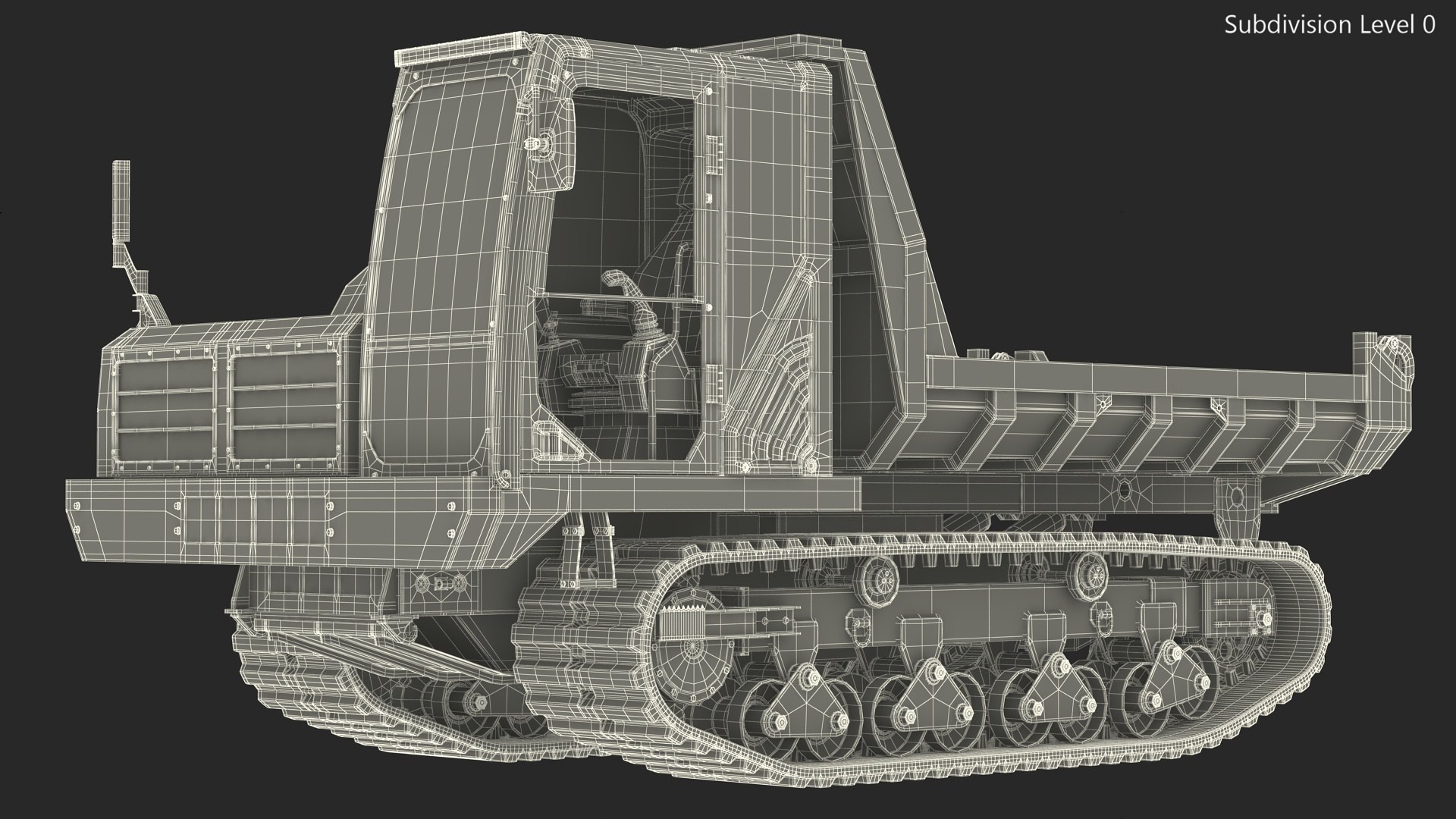 Tracked Dumper Morooka Dirty model - TurboSquid 2158224