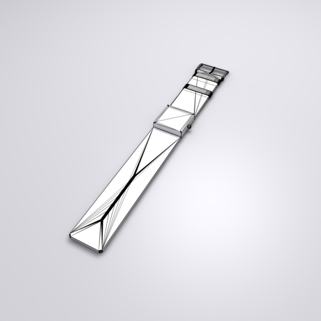 3d Model Wristwatch Watch