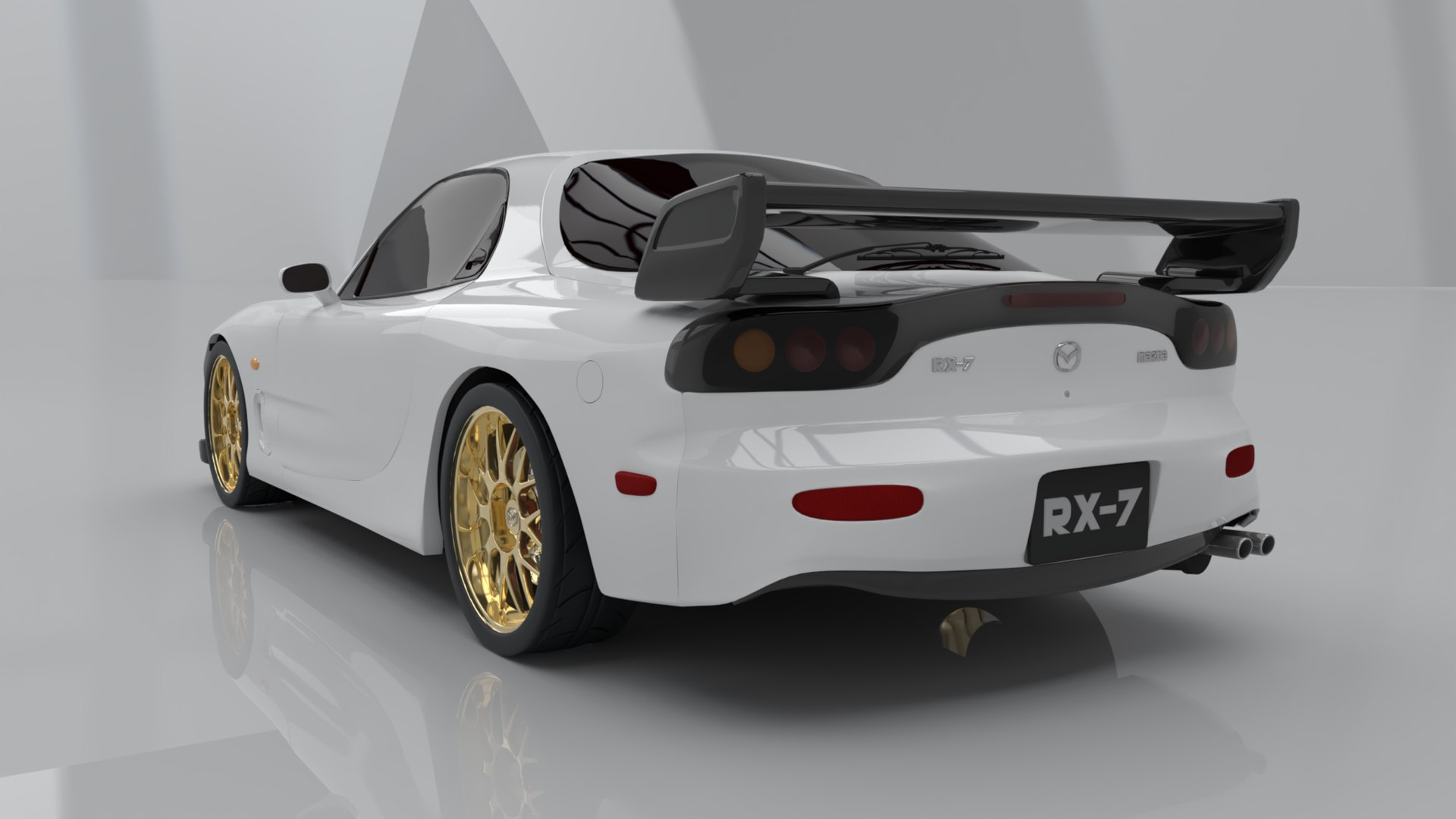3D model Mazda RX 7 - TurboSquid 2052942