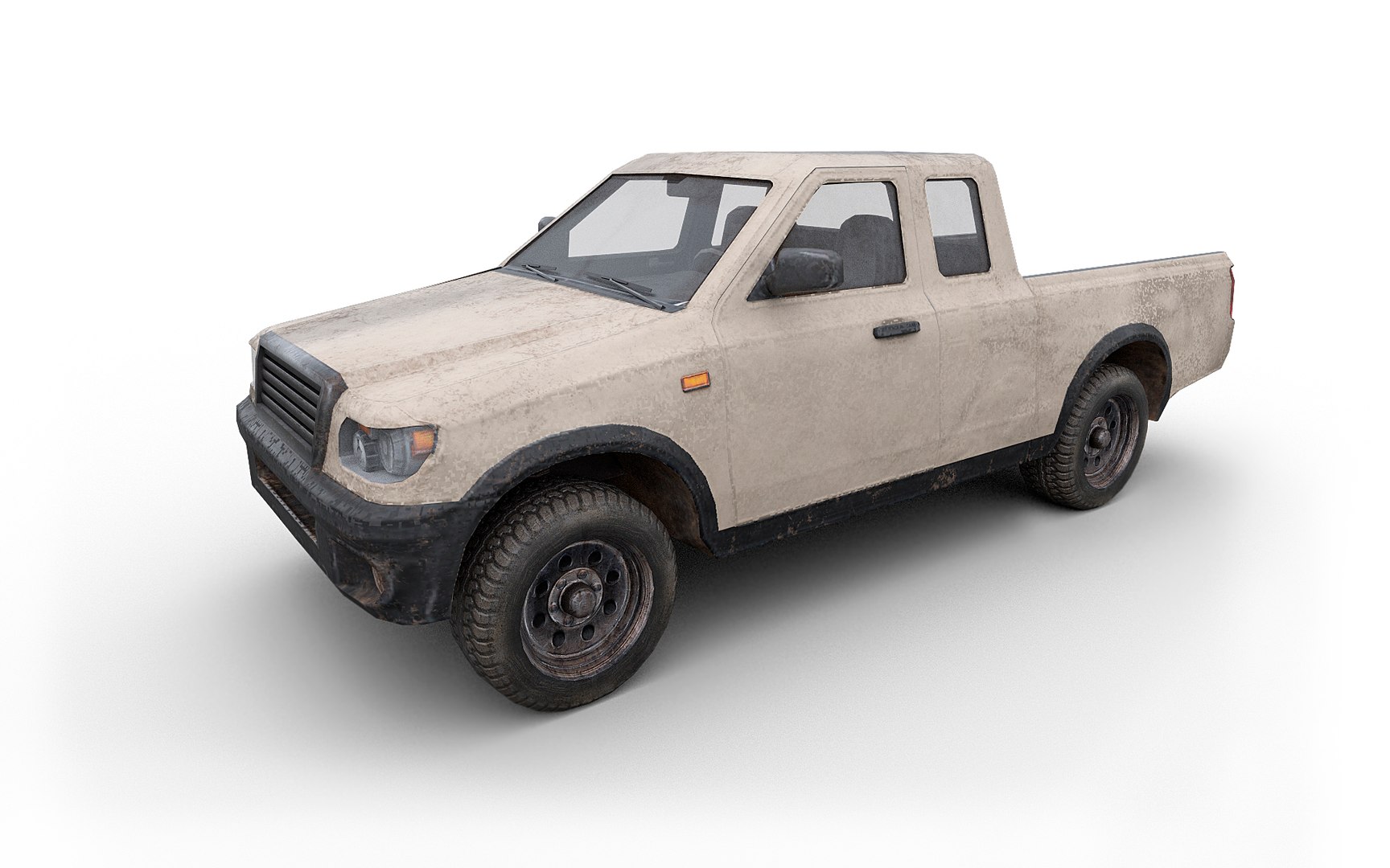 Military Pickup 3D - TurboSquid 2087001