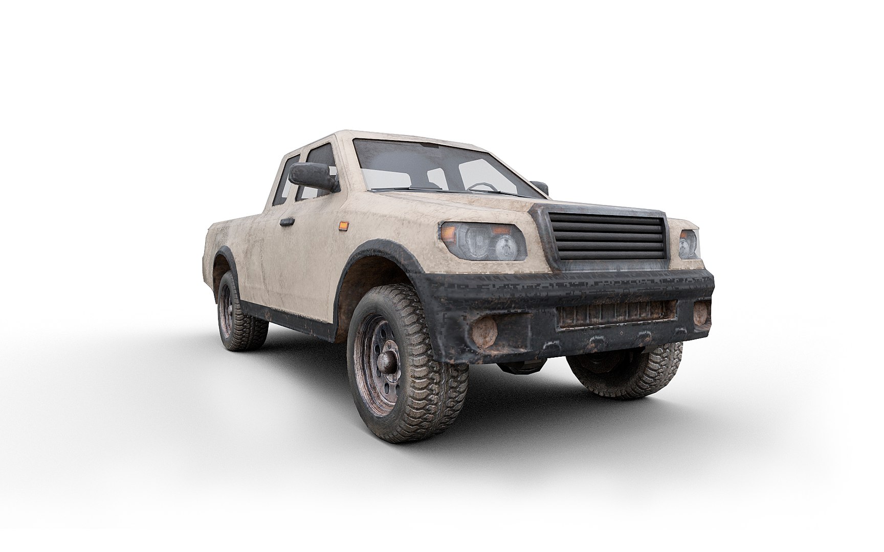 Military Pickup 3D - TurboSquid 2087001
