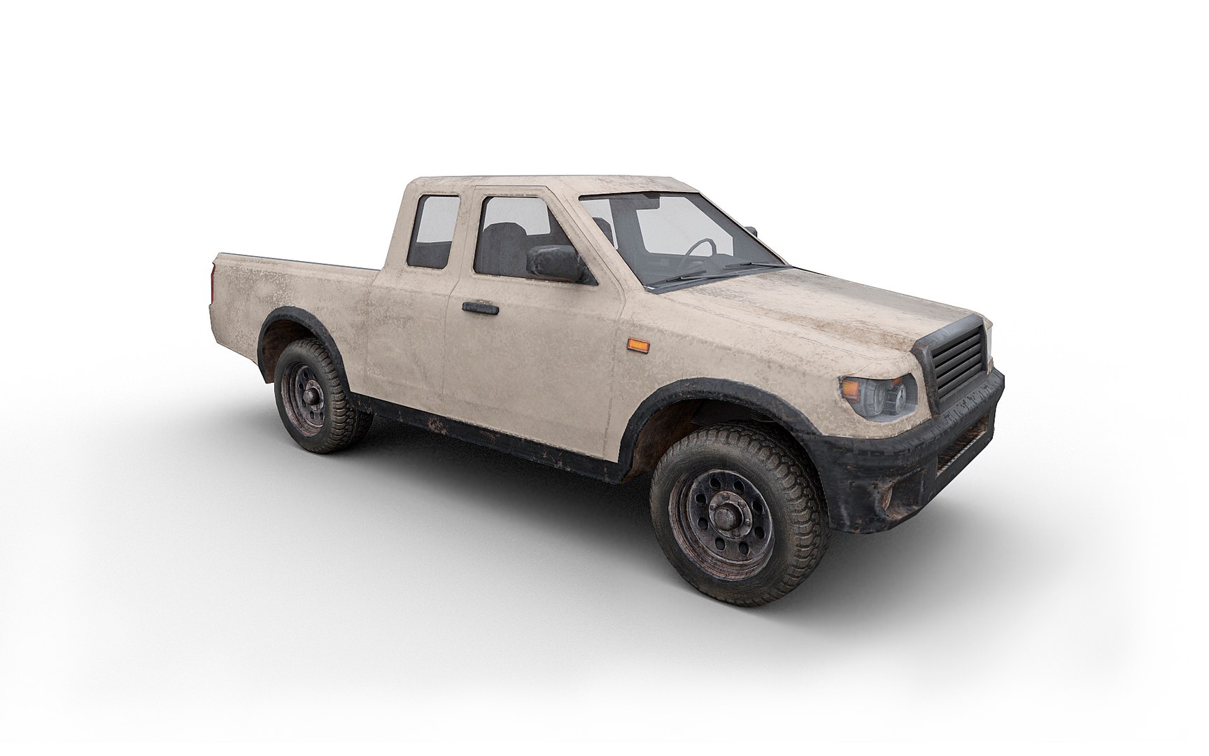 Military Pickup 3D - TurboSquid 2087001