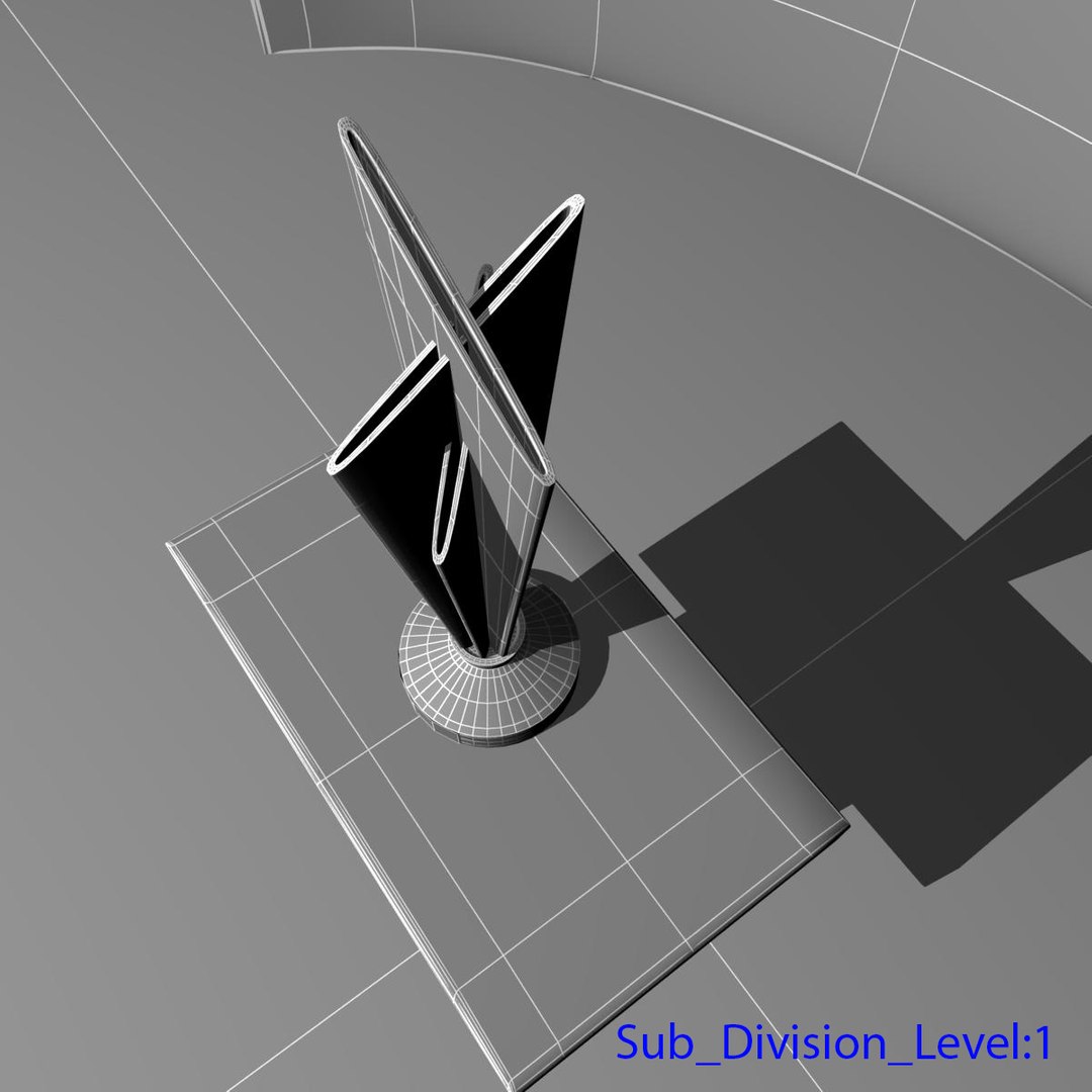 t20 trophy stand 3d model