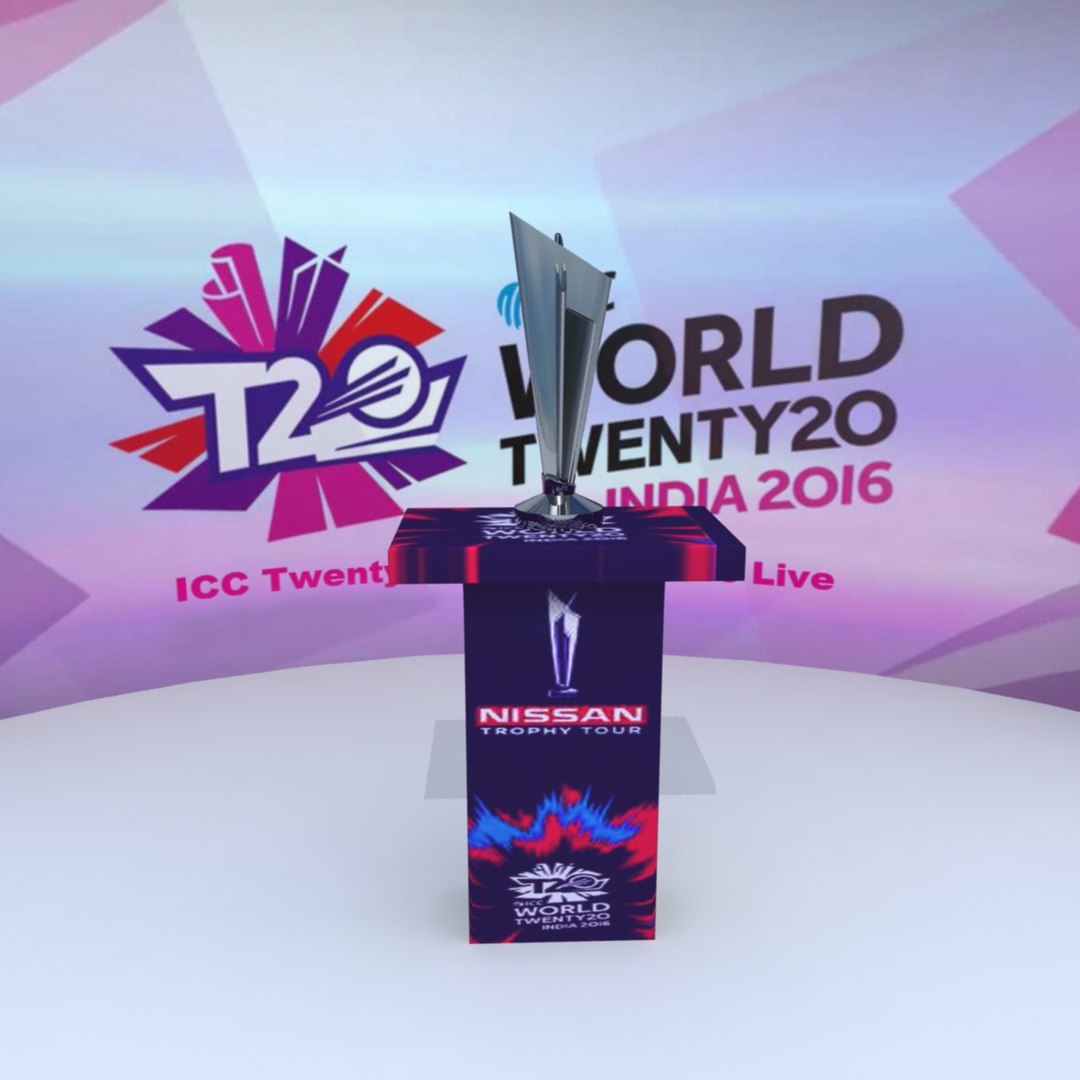 t20 trophy stand 3d model