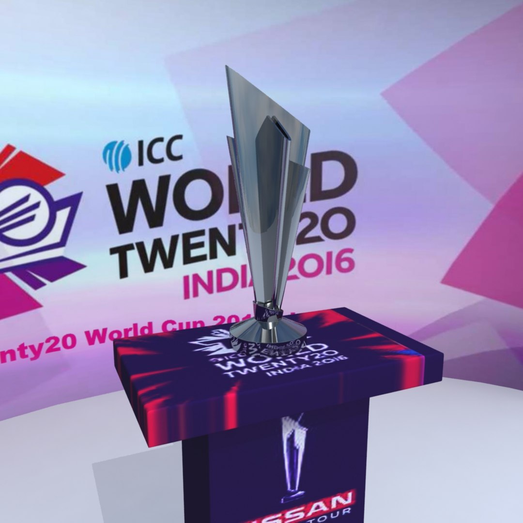 t20 trophy stand 3d model