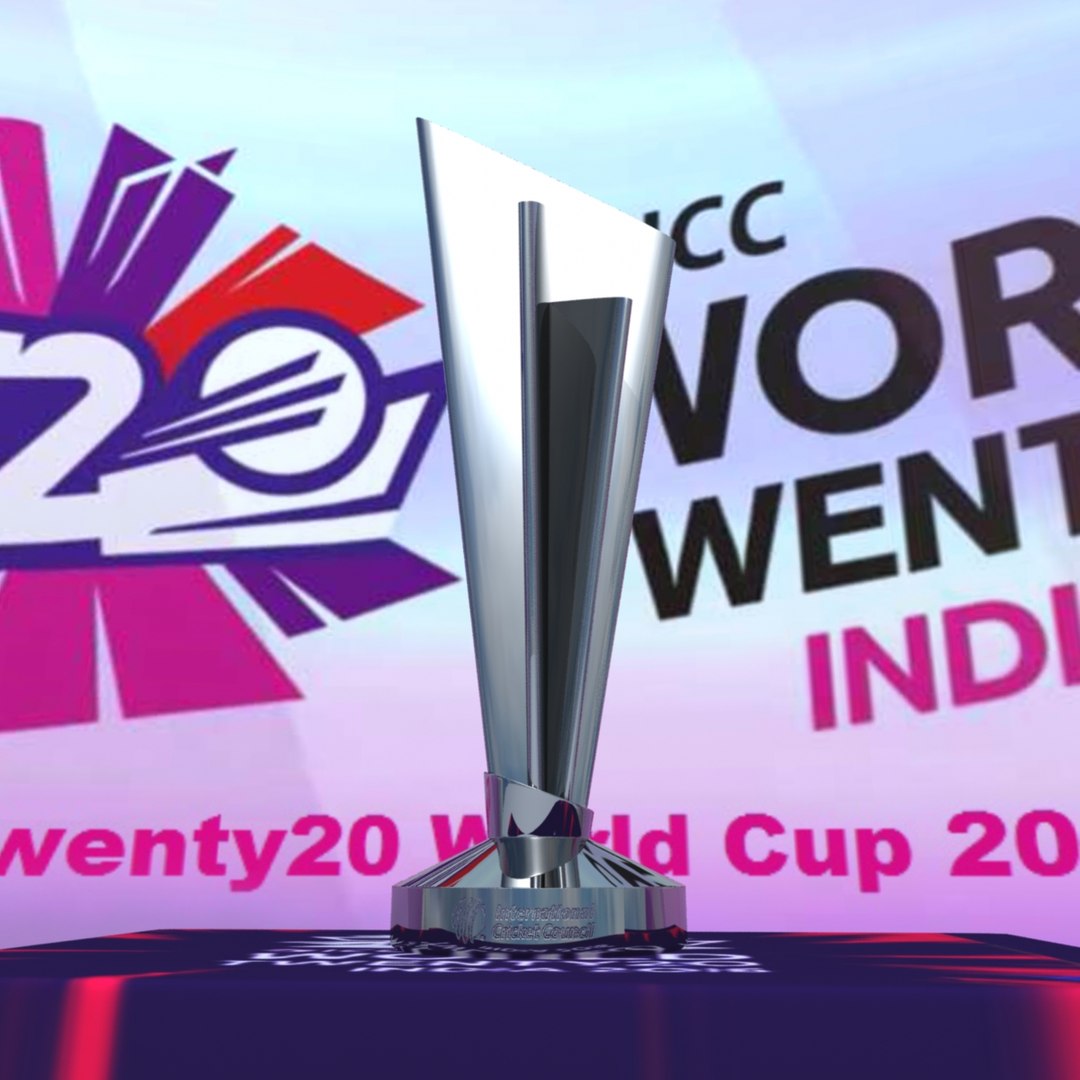 t20 trophy stand 3d model