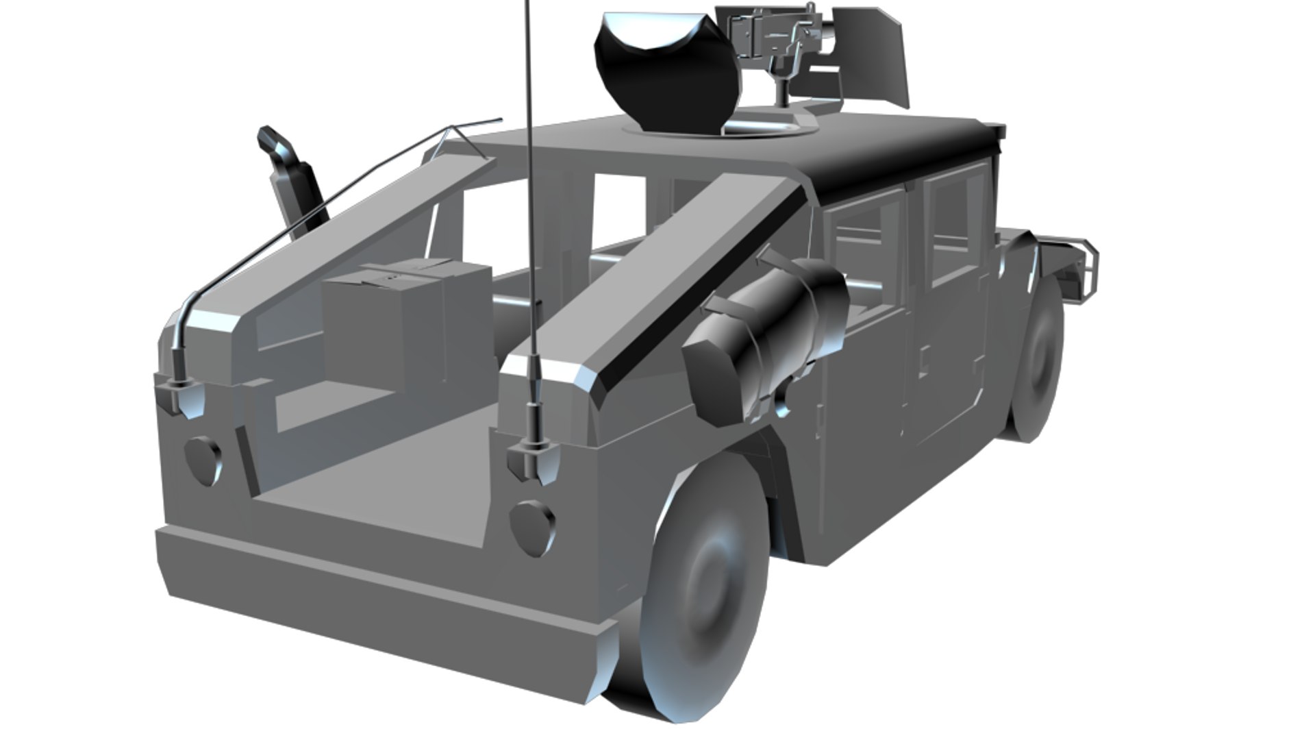 Free Hummer 3d Model