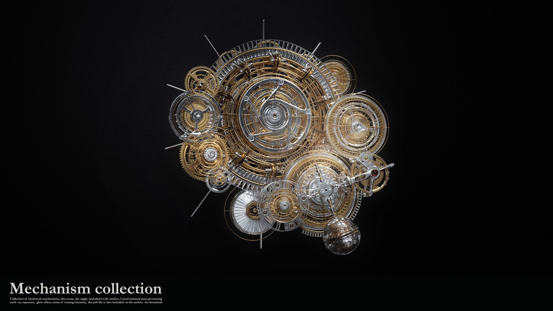 3D Mechanisms - TurboSquid 2321159