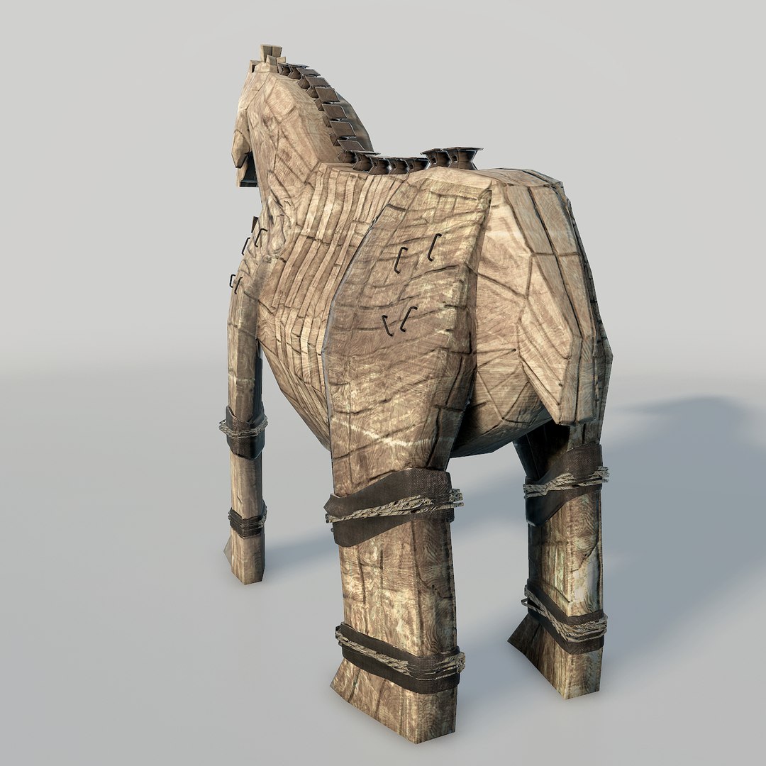 troyan horse 3d 3ds