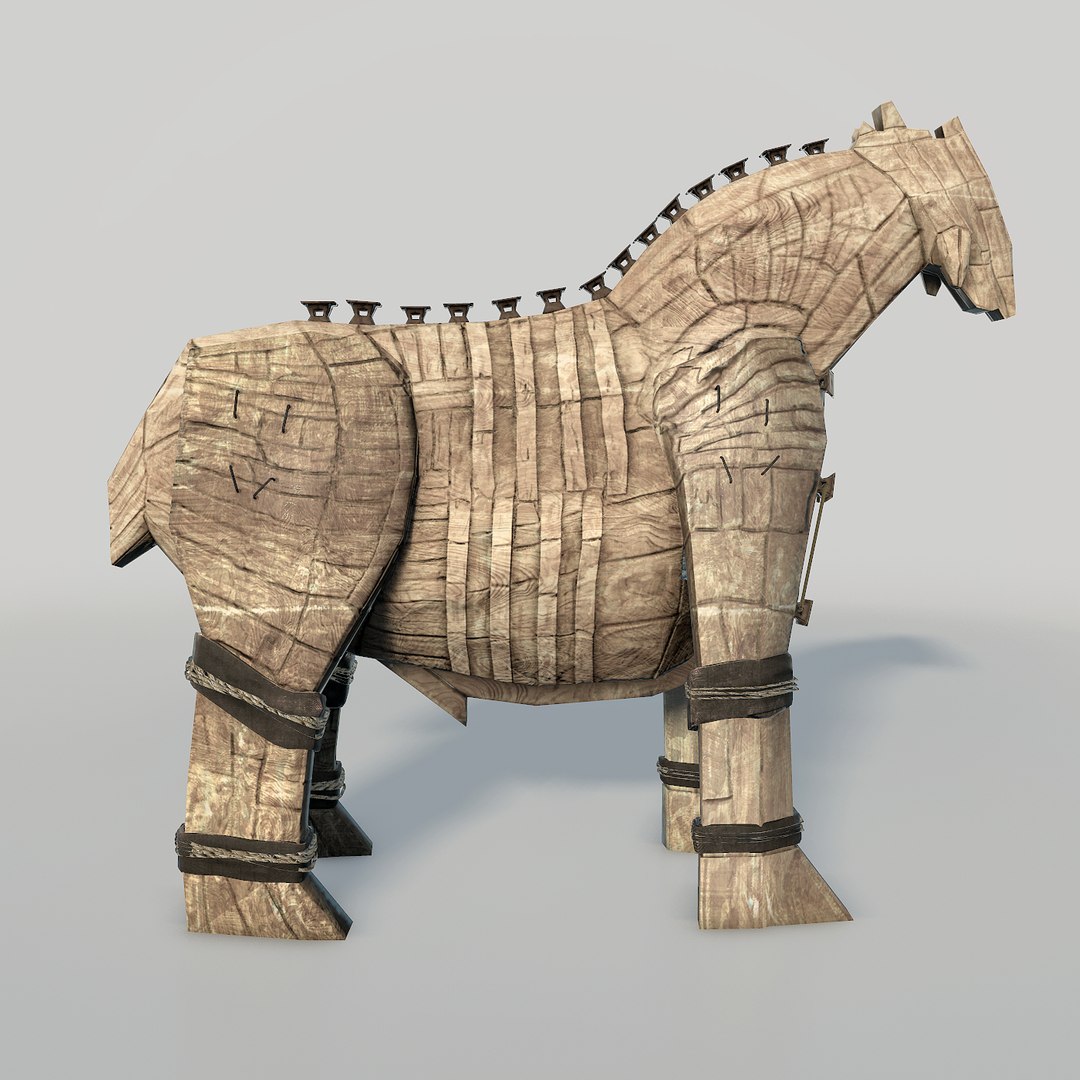 troyan horse 3d 3ds