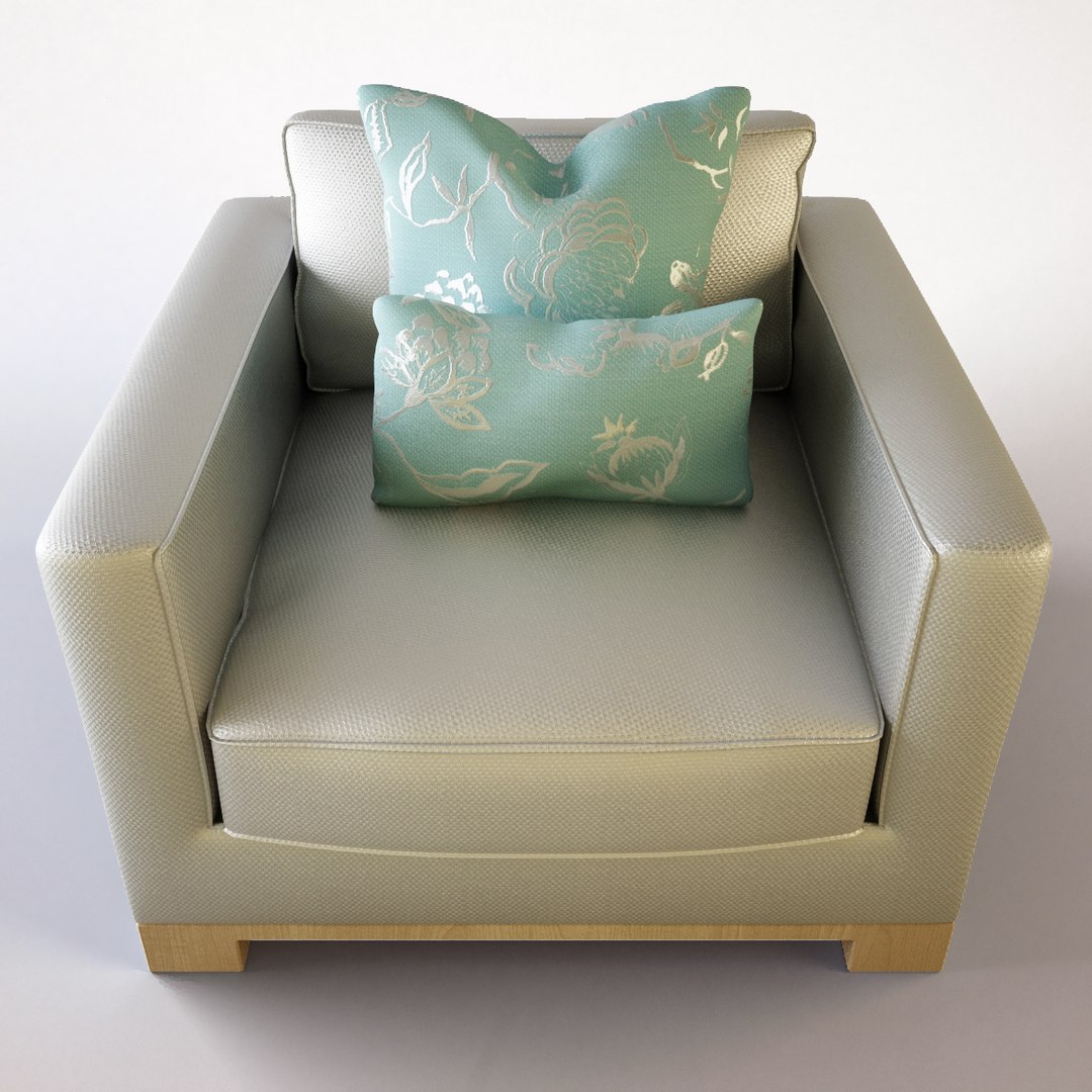 3d Model Bernhardt Lounges