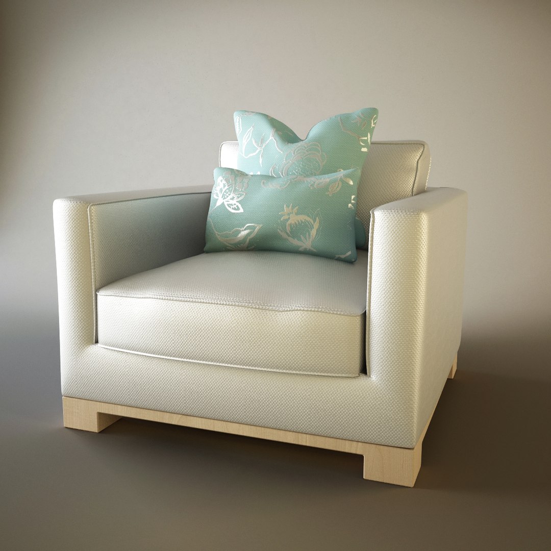 3d Model Bernhardt Lounges