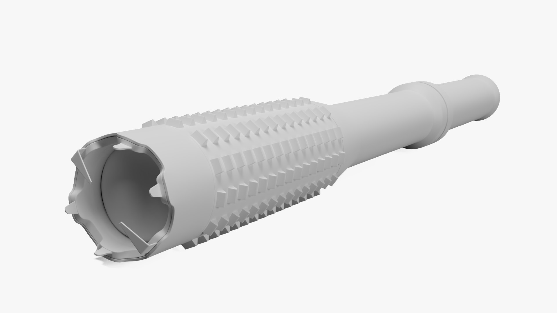 3D Stun Baton With Flashlight Model - TurboSquid 2049503