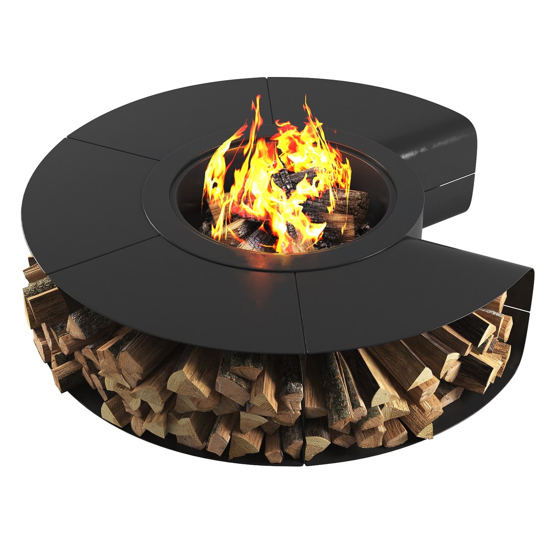 3D Model Outdoor Fire Pit 2 - TurboSquid 1855089