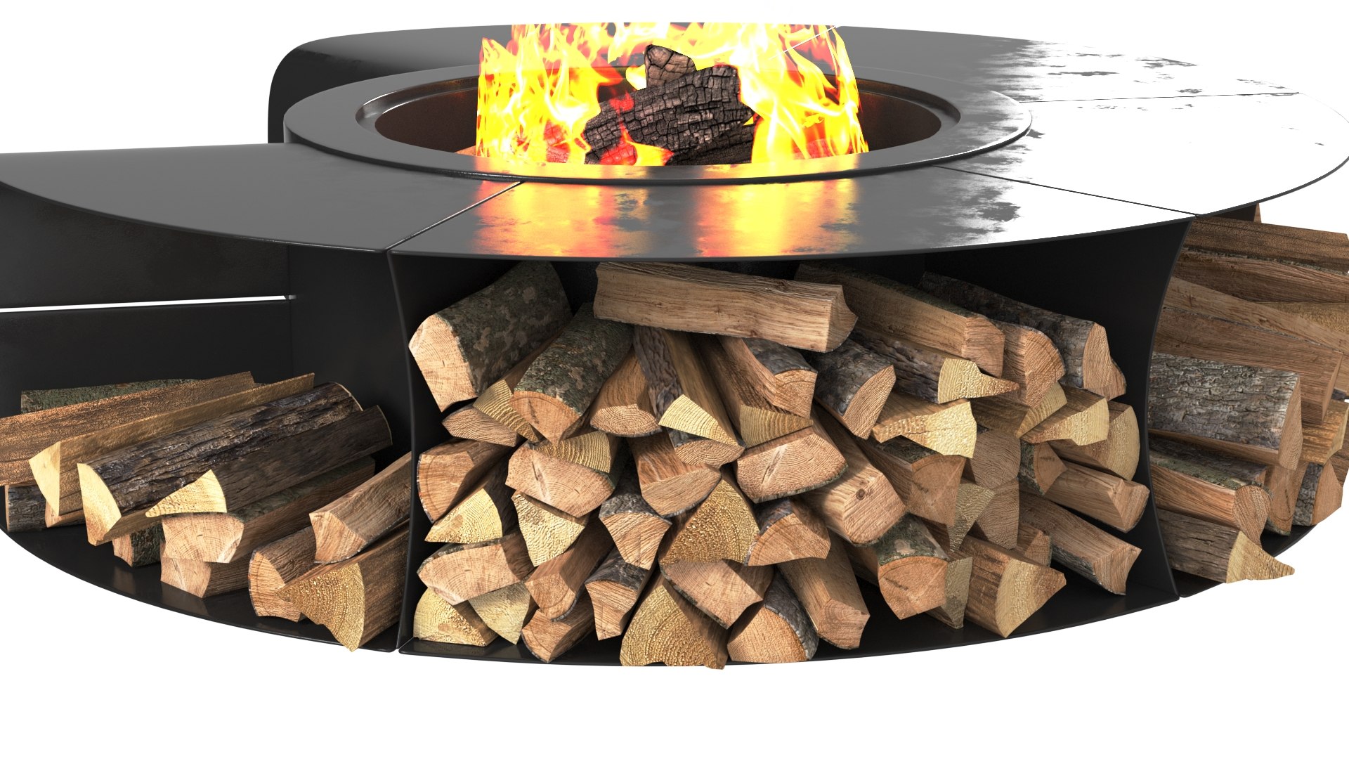 3D Model Outdoor Fire Pit 2 - TurboSquid 1855089