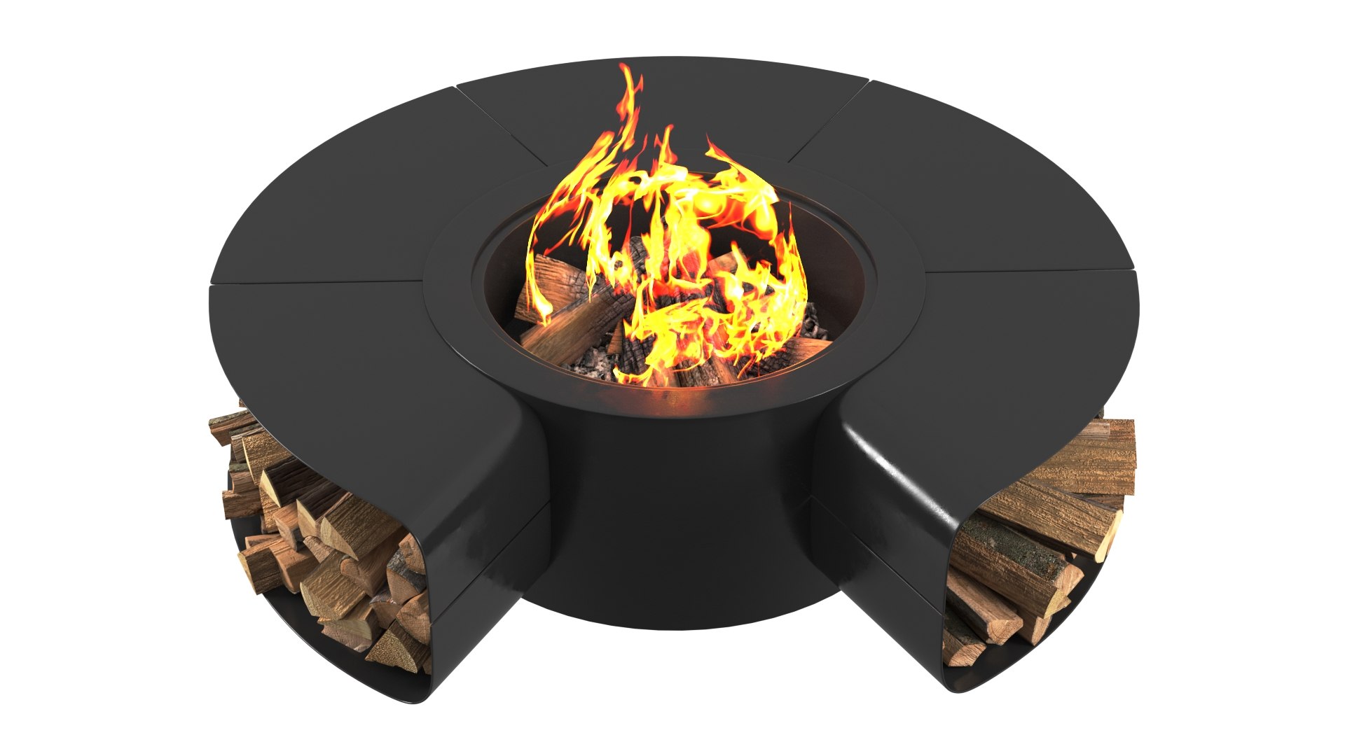 3D Model Outdoor Fire Pit 2 - TurboSquid 1855089
