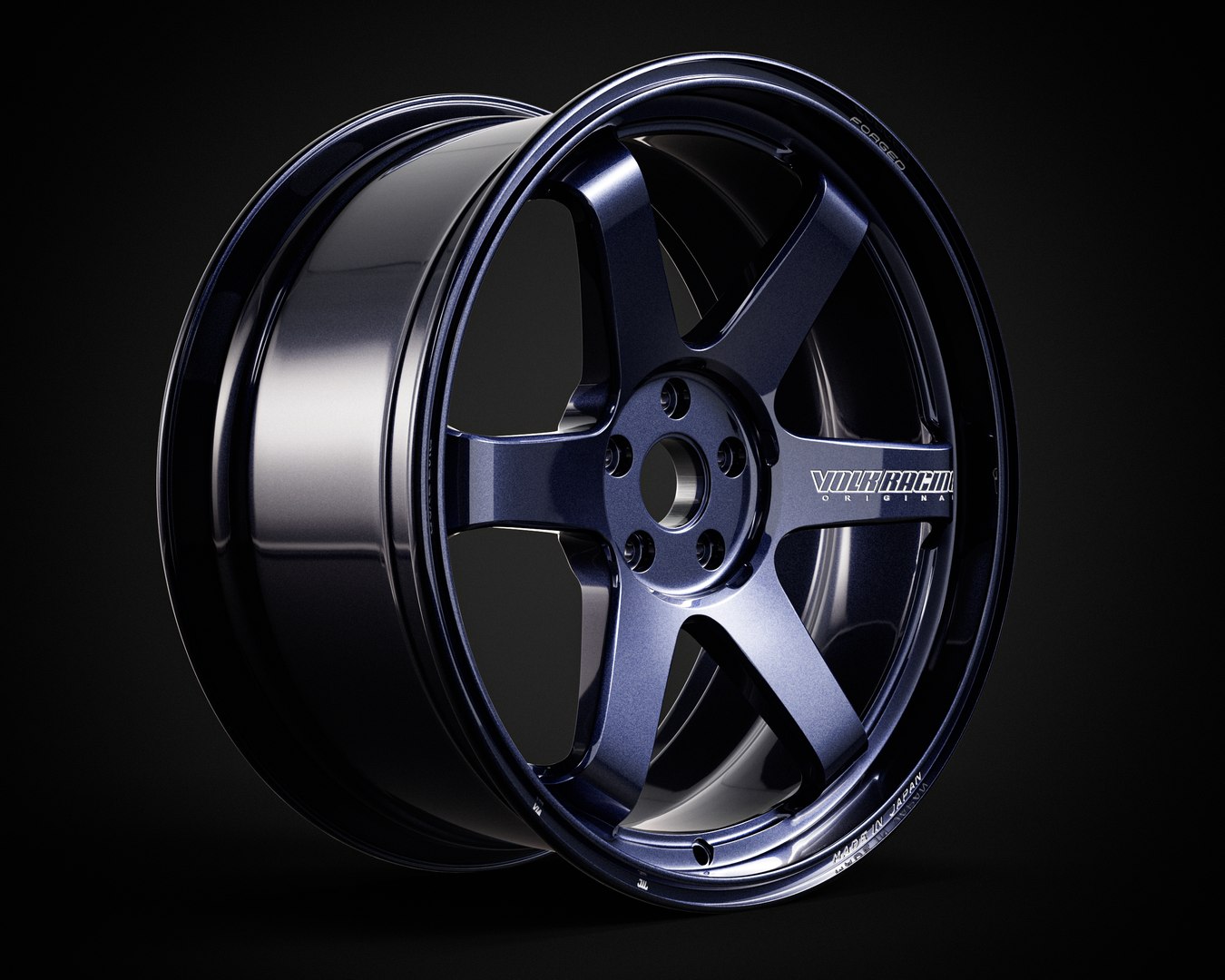 3D Model Volk Racing TE37 Ultra M-Spec - TurboSquid 2231190