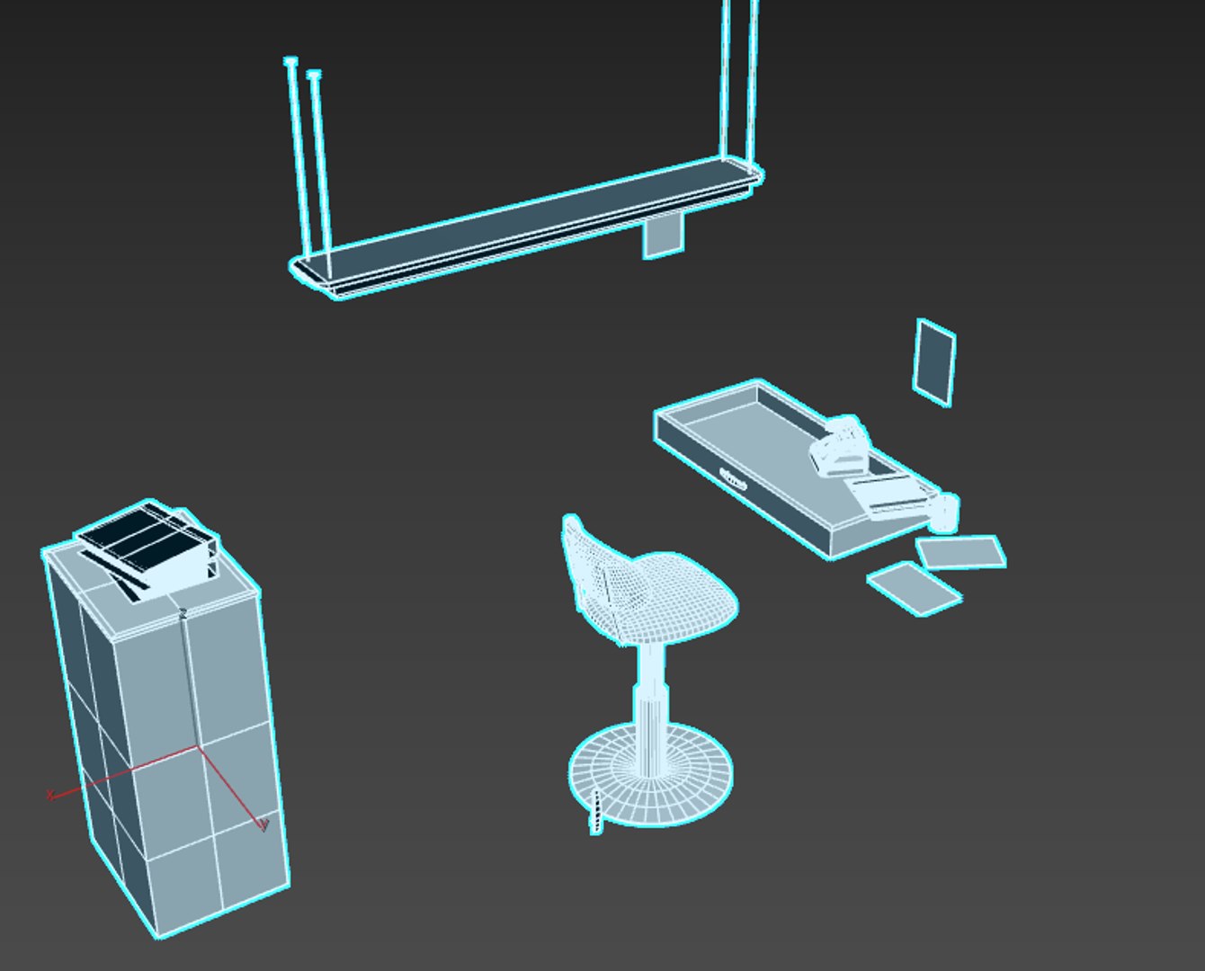 Ticket Office 3D Model - TurboSquid 1784074