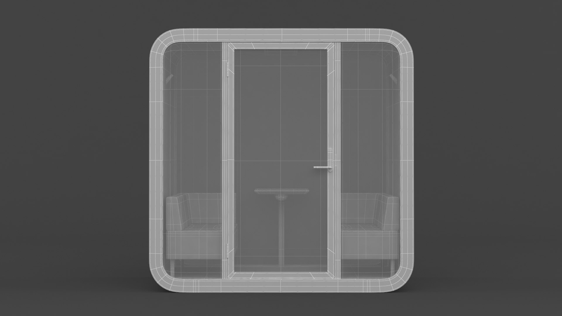 Phone Booth Model - TurboSquid 2050528