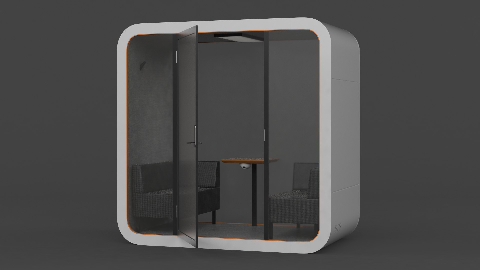 Phone Booth Model - TurboSquid 2050528
