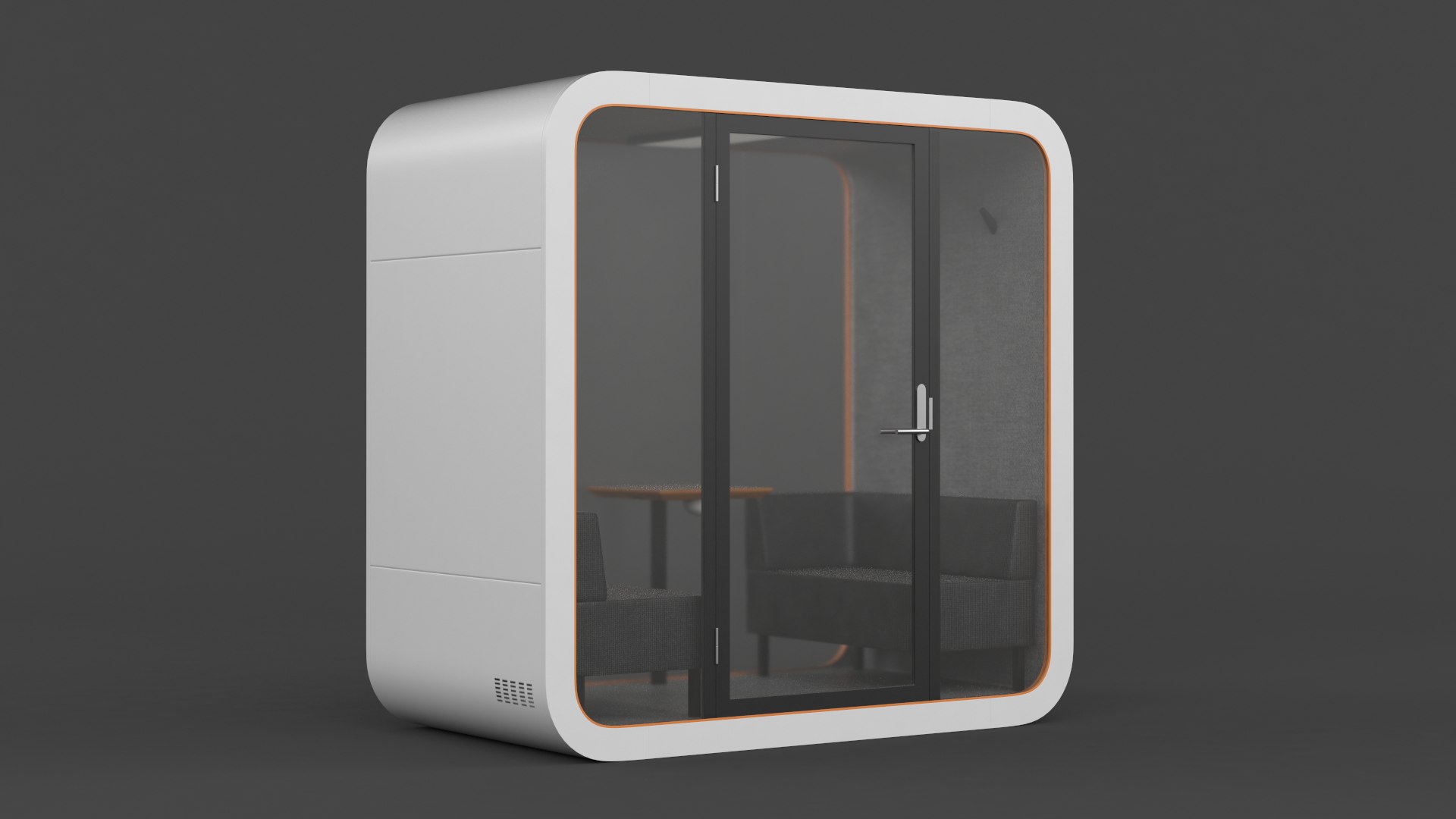 Phone Booth Model - TurboSquid 2050528