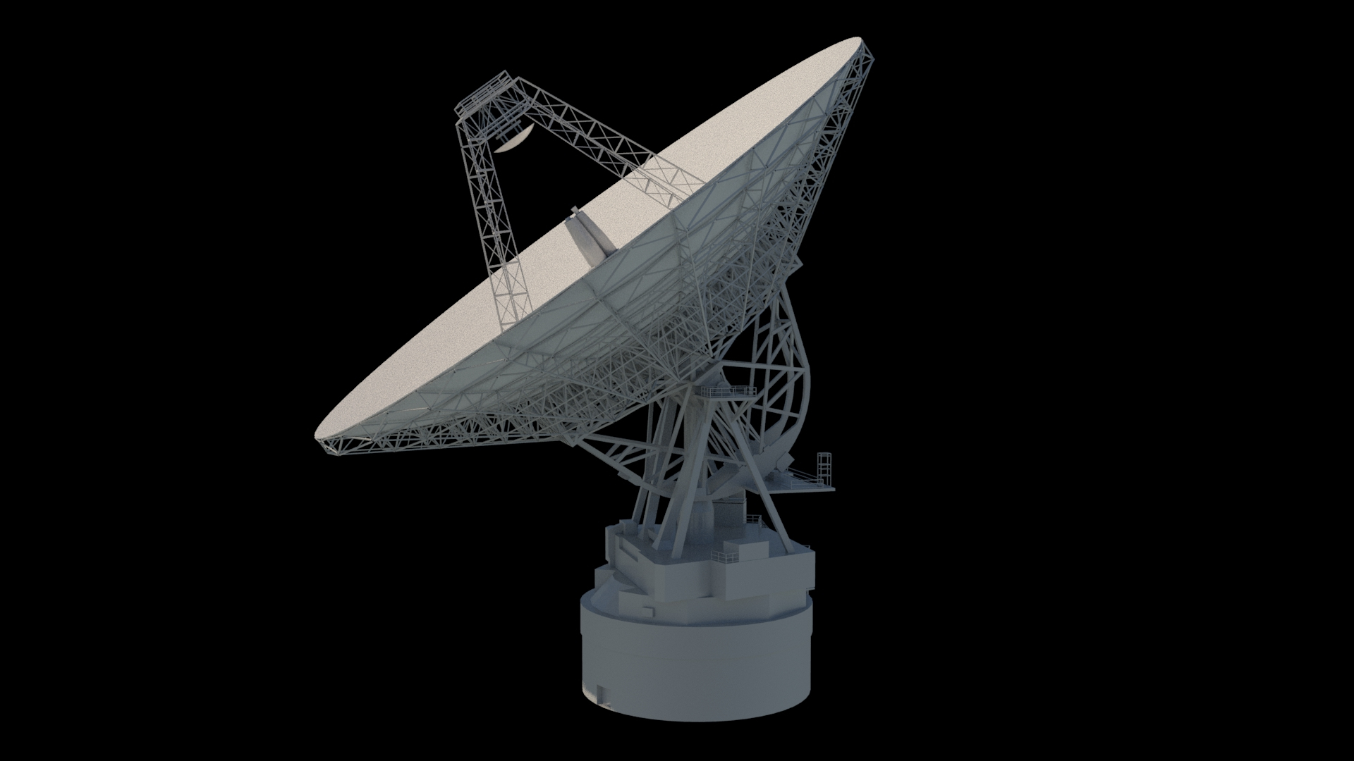 Satellite Dish 3D Model - TurboSquid 1866359