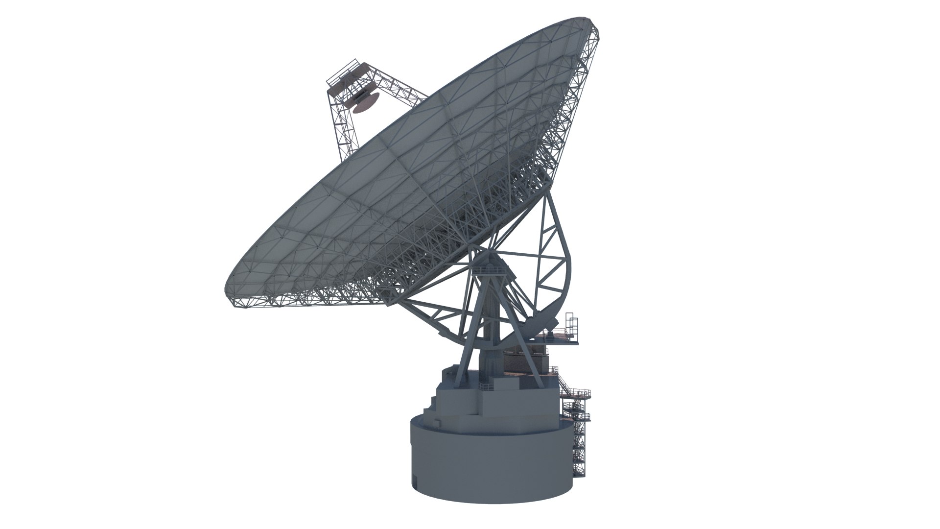 Satellite Dish 3D Model - TurboSquid 1866359