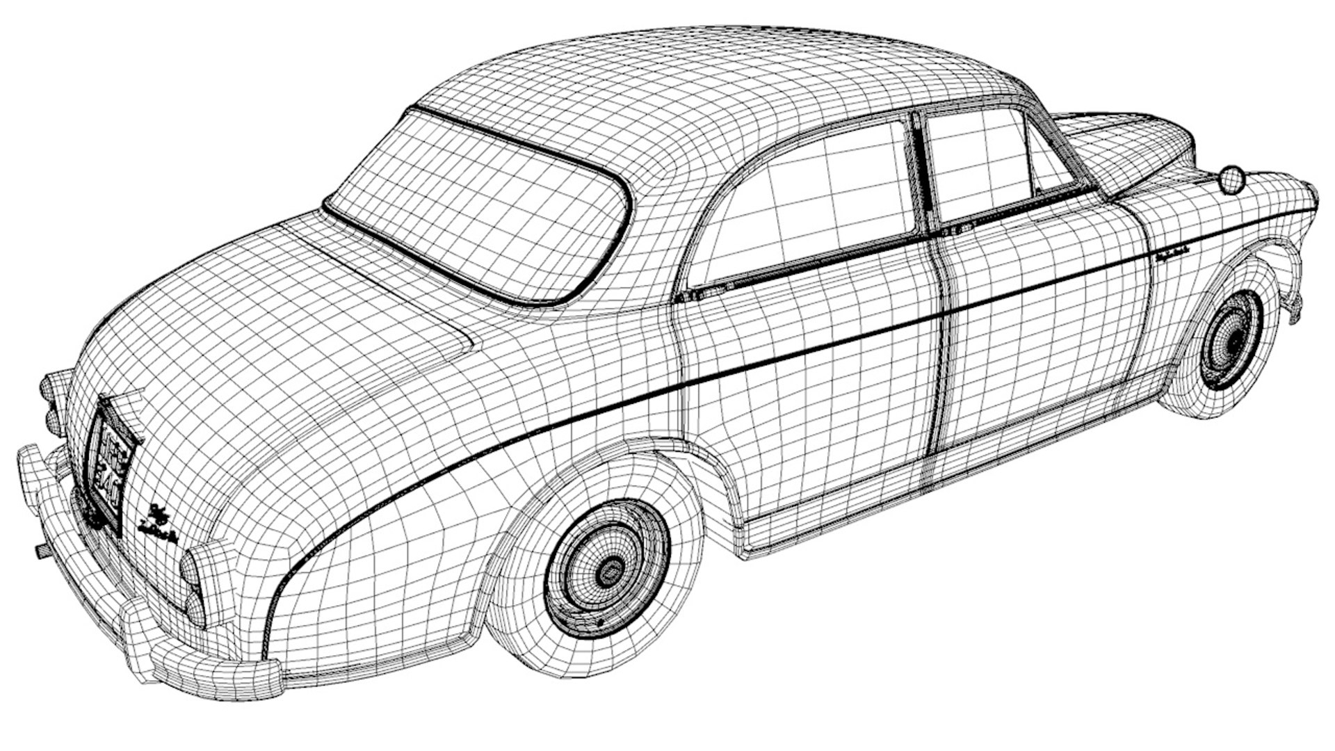 3D Model 1957 Riley - TurboSquid 1480340
