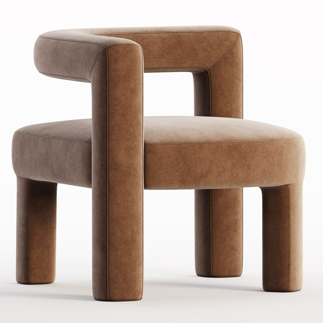 MATE LOUNGE Easy Chair By Grado Design 3D Model - TurboSquid 2112830