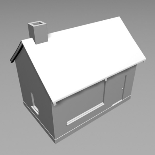 3d model of house small