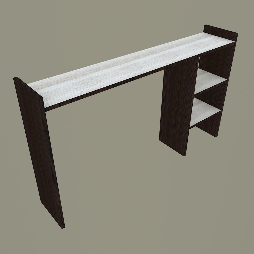 Table Shelf 4 Model - TurboSquid 1185820