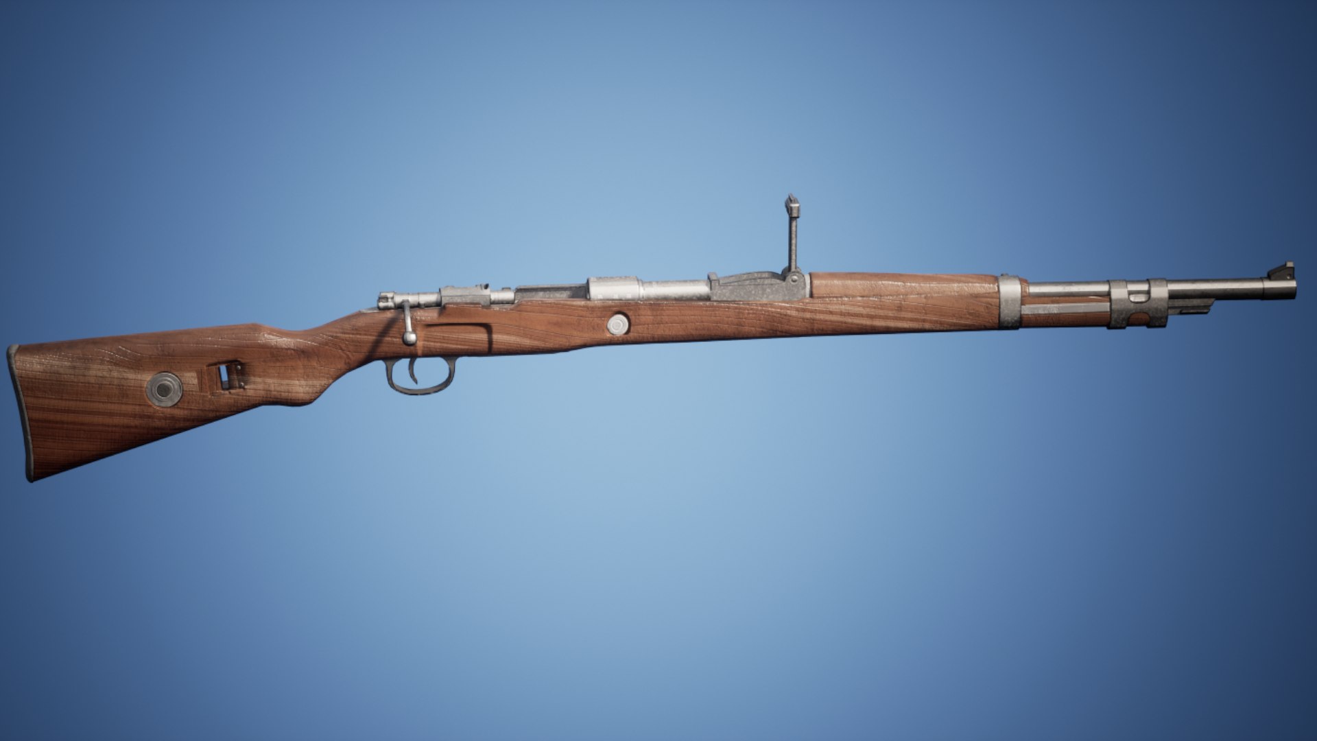 3D Long Range WW2 Rifle - TurboSquid 2078863