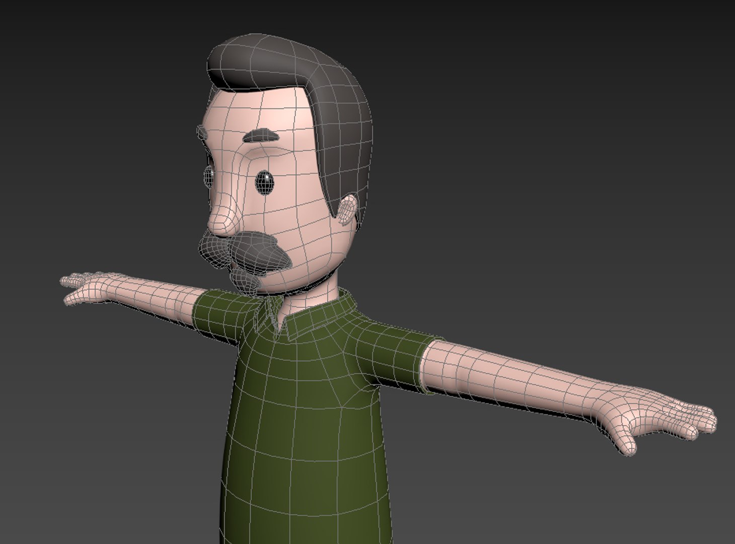 Old Man Character Model - TurboSquid 1610536