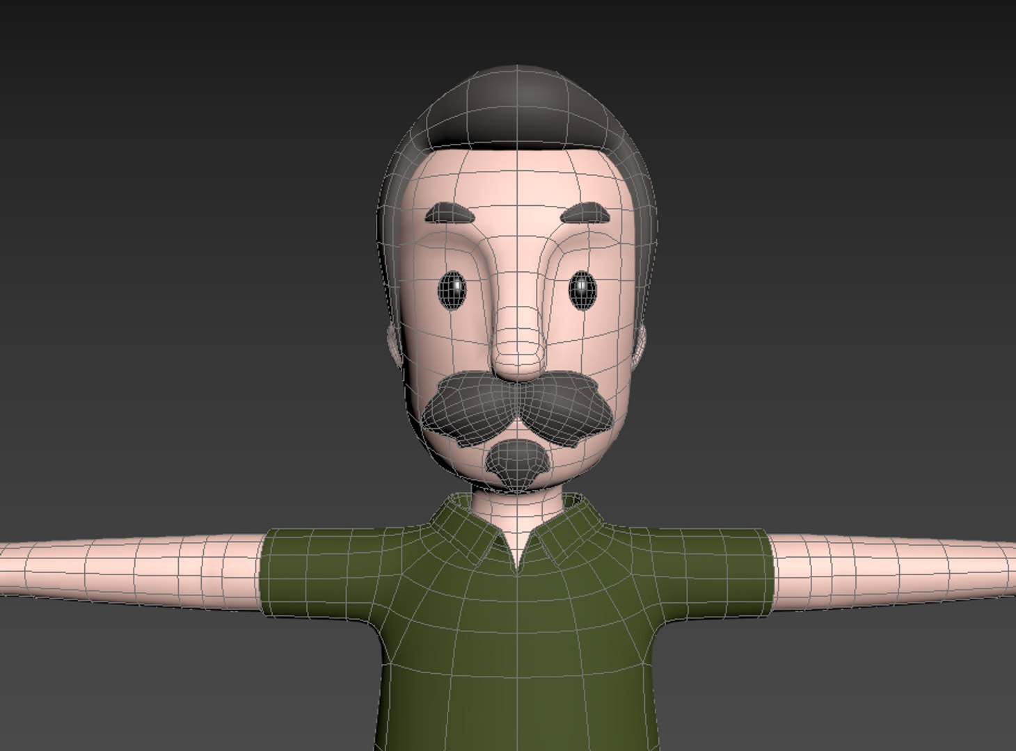 Old Man Character Model - TurboSquid 1610536