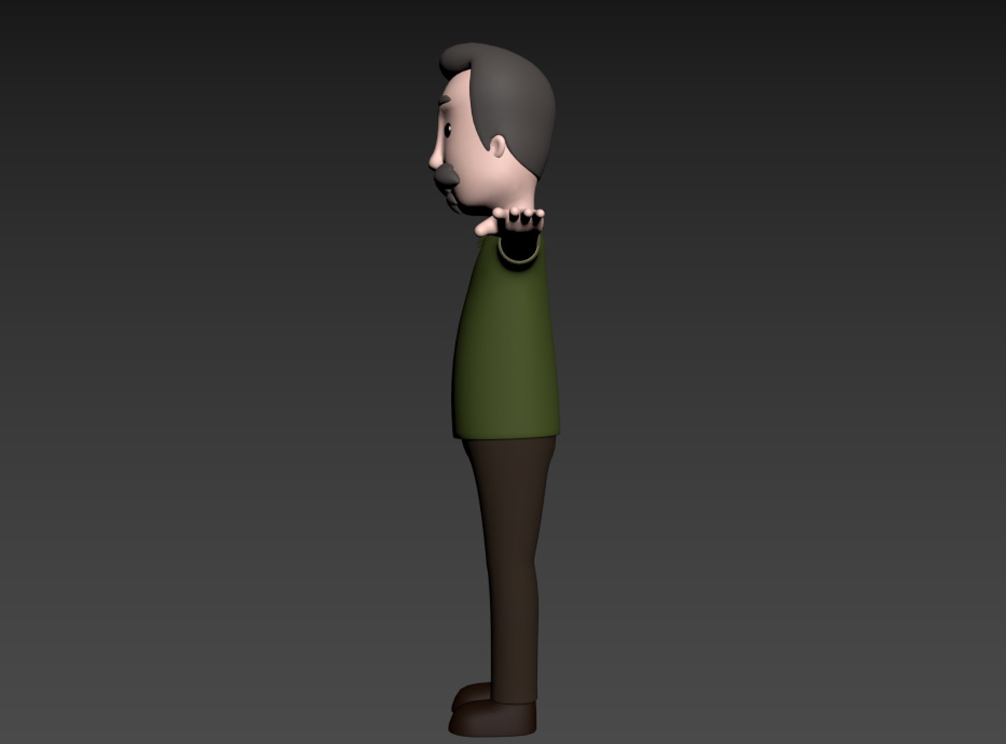 Old Man Character Model - TurboSquid 1610536
