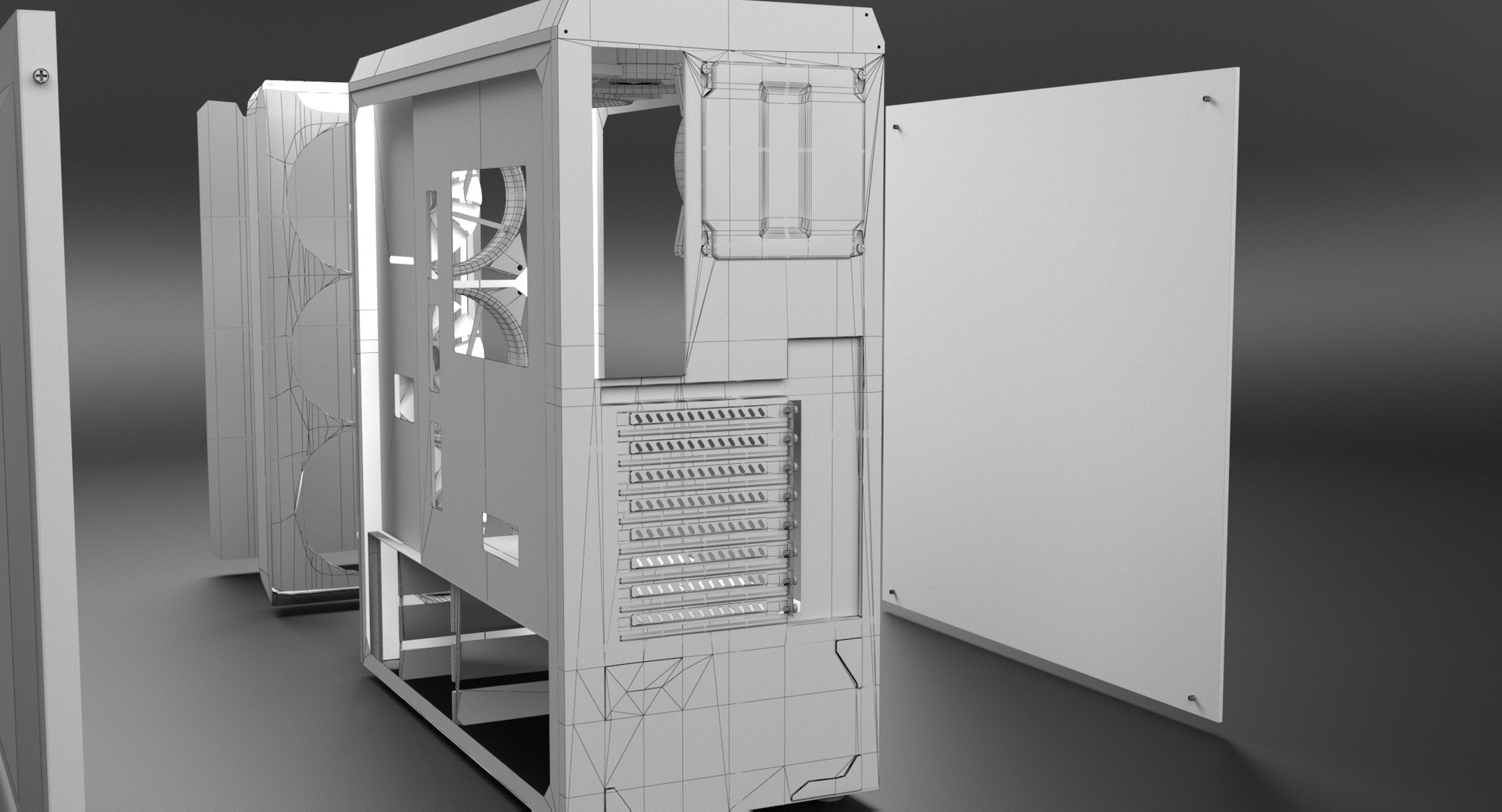 3D Model Computer Case - TurboSquid 1656828