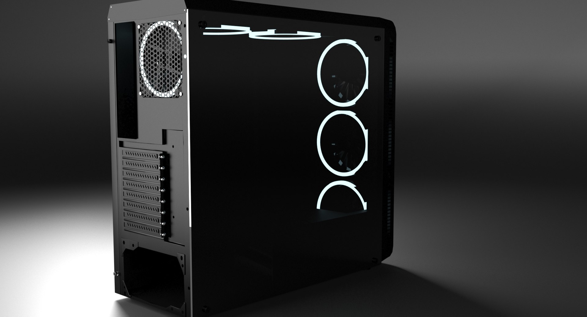 3D Model Computer Case - TurboSquid 1656828