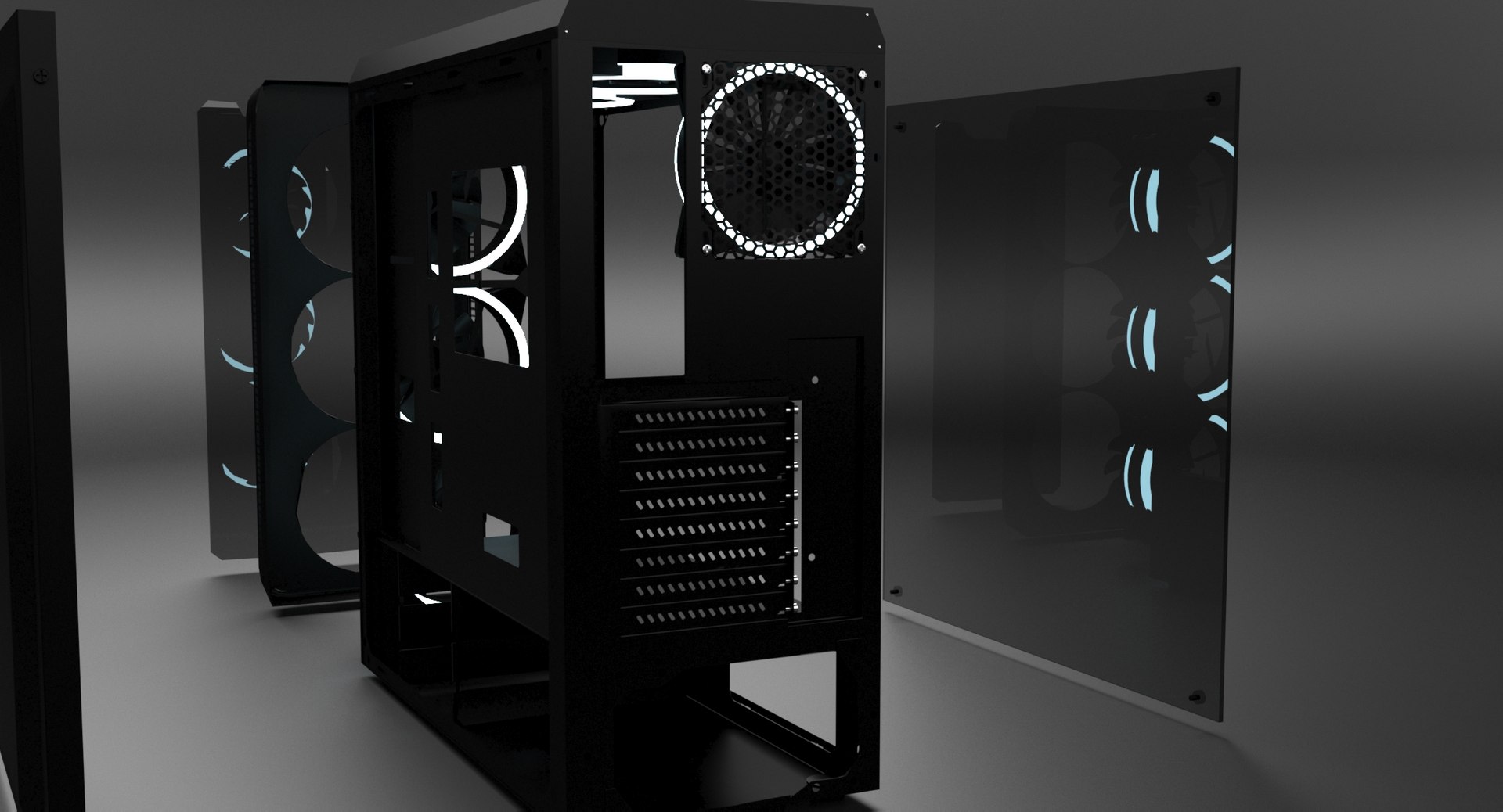 3D Model Computer Case - TurboSquid 1656828