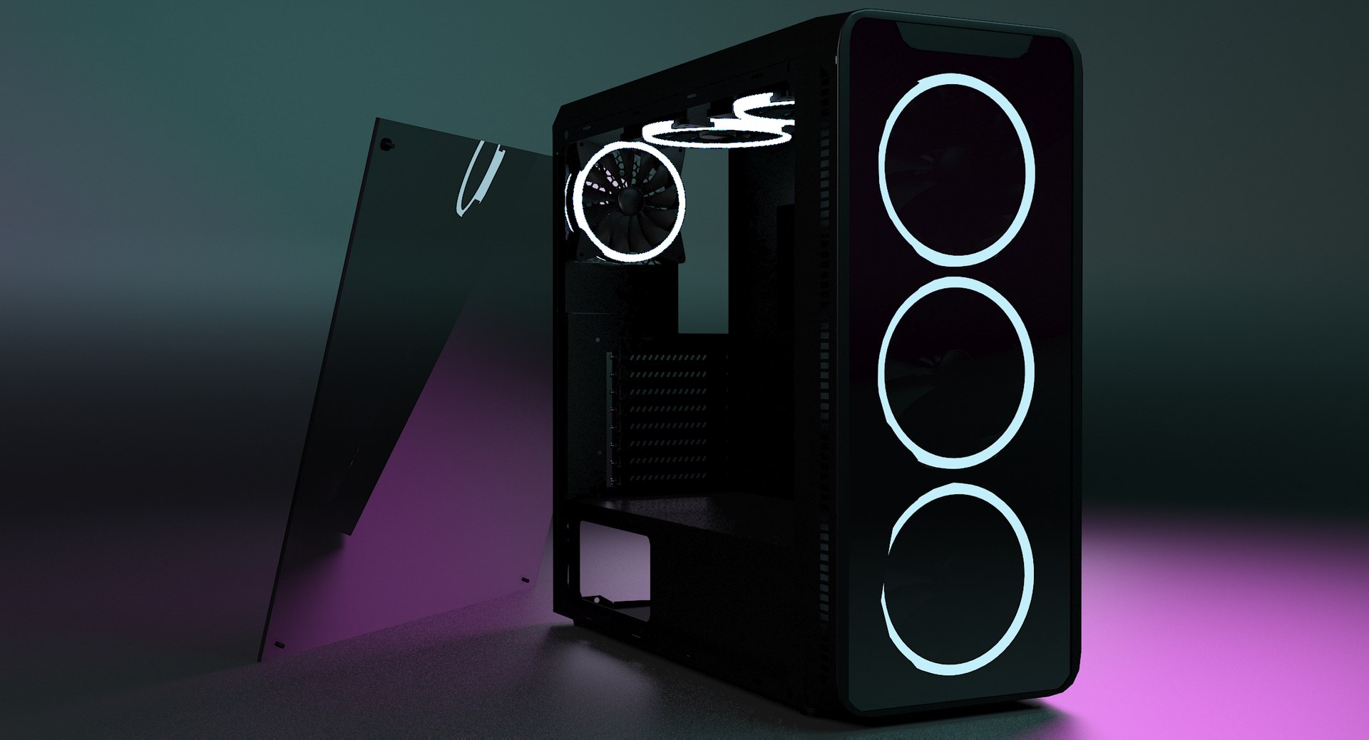 3D Model Computer Case - TurboSquid 1656828