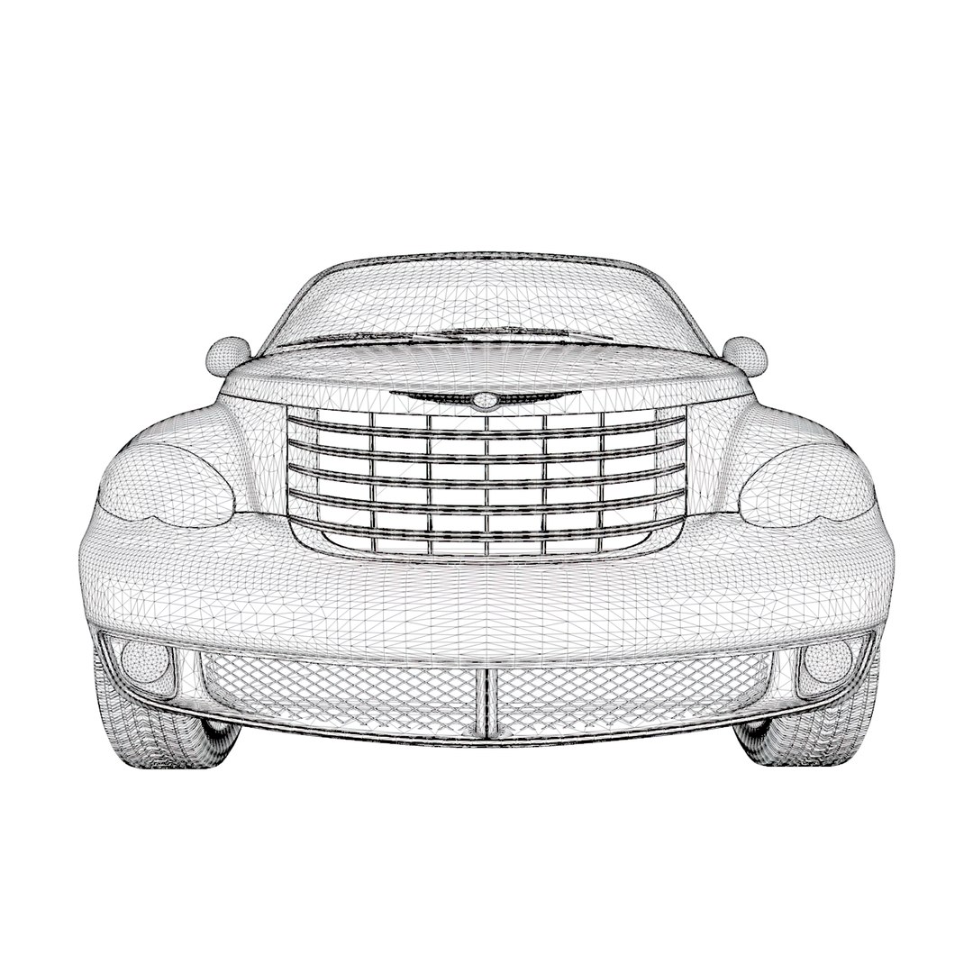 Chrysler PT Cruiser Hatchback - 2010 3D model - TurboSquid 2138562