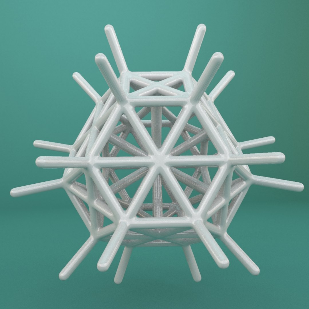 Geometric Shape 3d Model