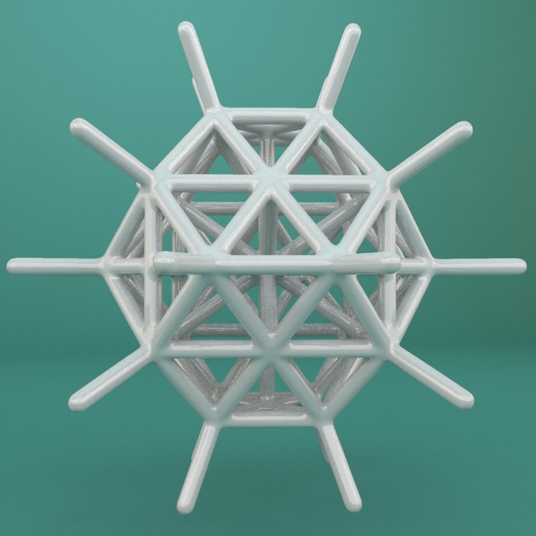 Geometric Shape 3d Model