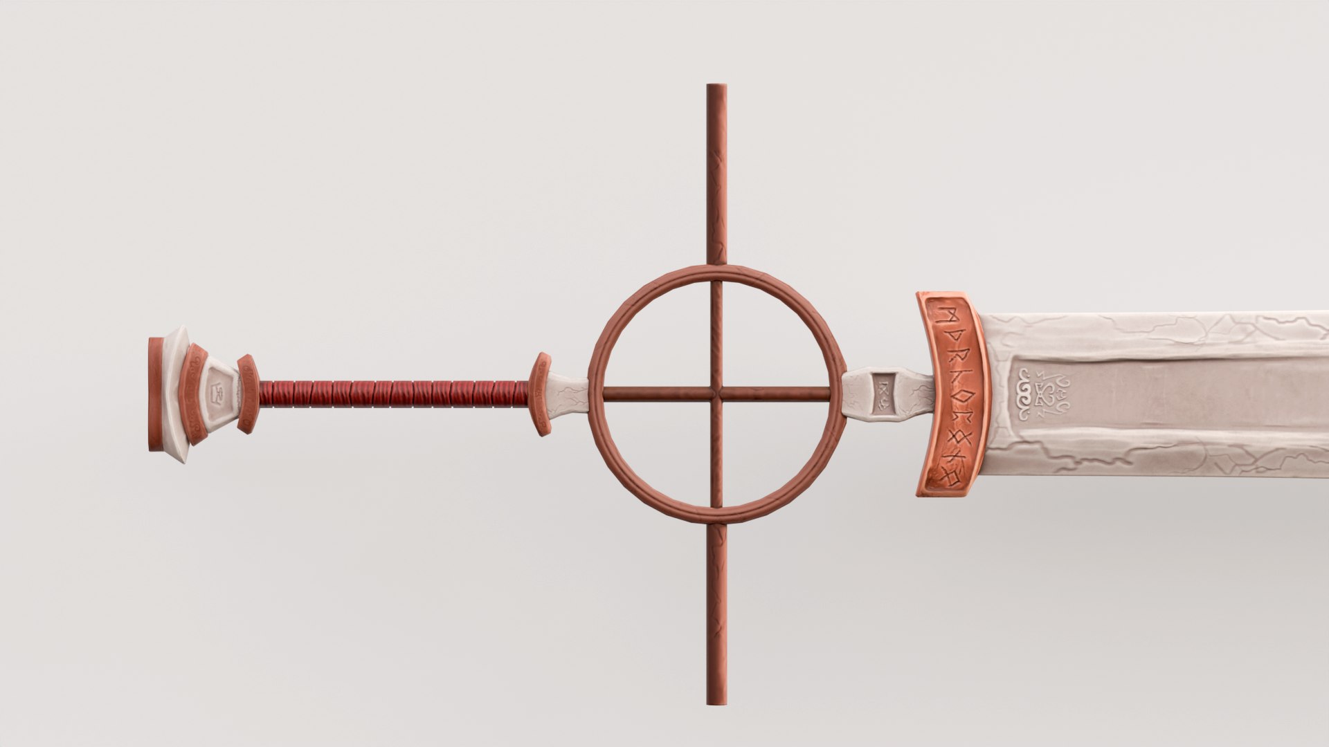 Free 3D Stylized Rustic Sword - TurboSquid 2180483