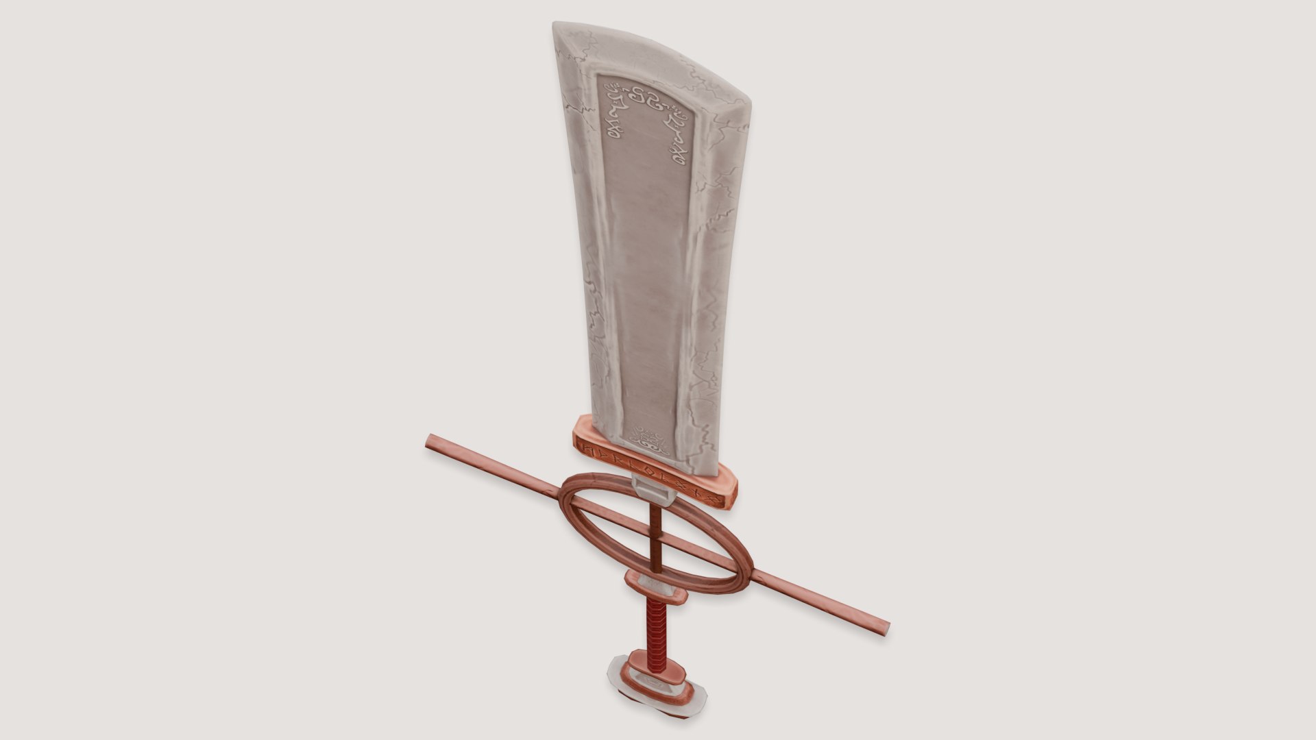 Free 3D Stylized Rustic Sword - TurboSquid 2180483