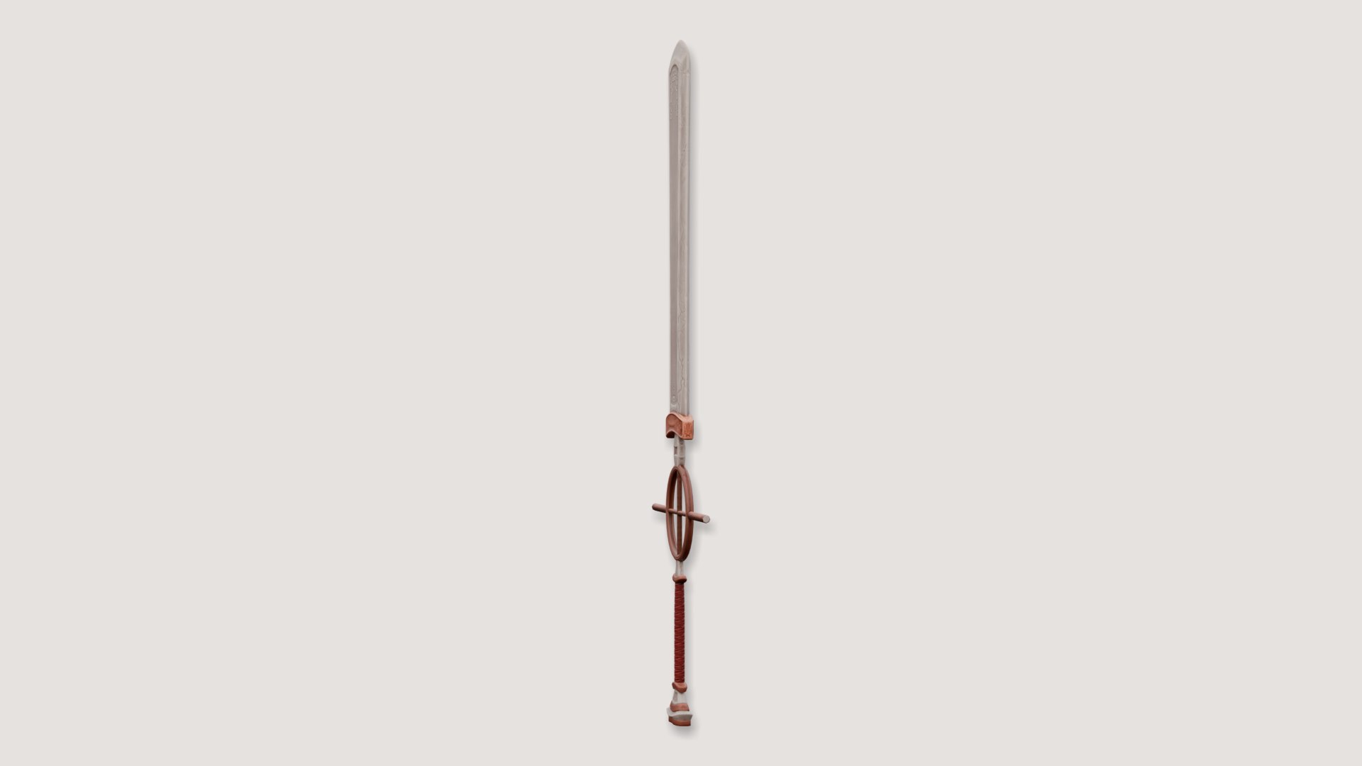 Free 3D Stylized Rustic Sword - TurboSquid 2180483